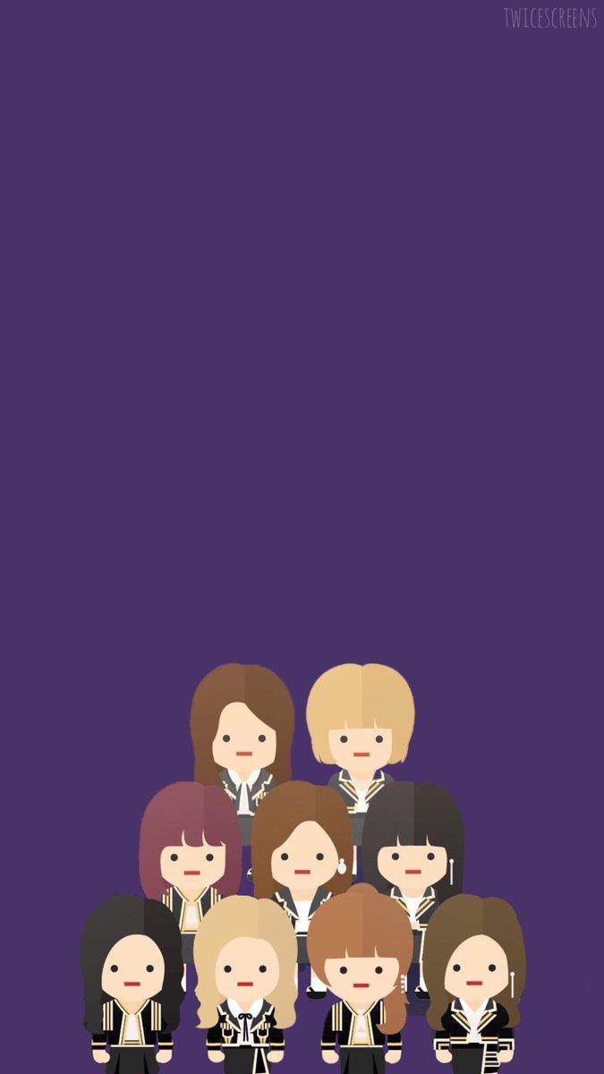 Twice Cartoon Wallpapers - Top Free Twice Cartoon Backgrounds ...