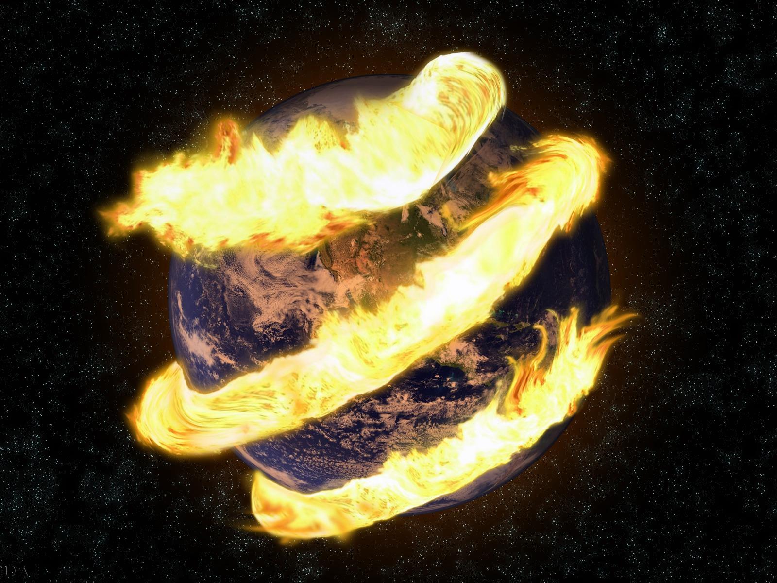 Earth On Fire Wallpapers - Top Free Earth On Fire Backgrounds ...