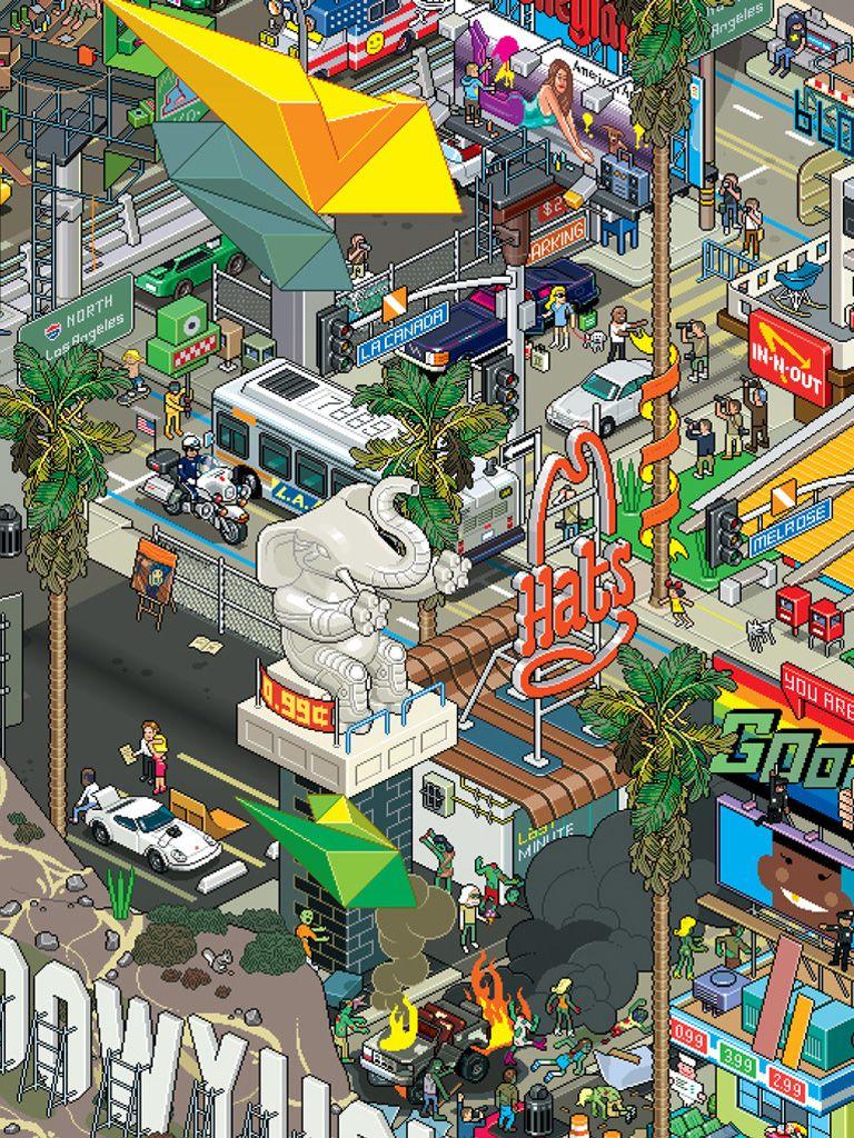 Eboy Wallpapers - Top Free Eboy Backgrounds - WallpaperAccess