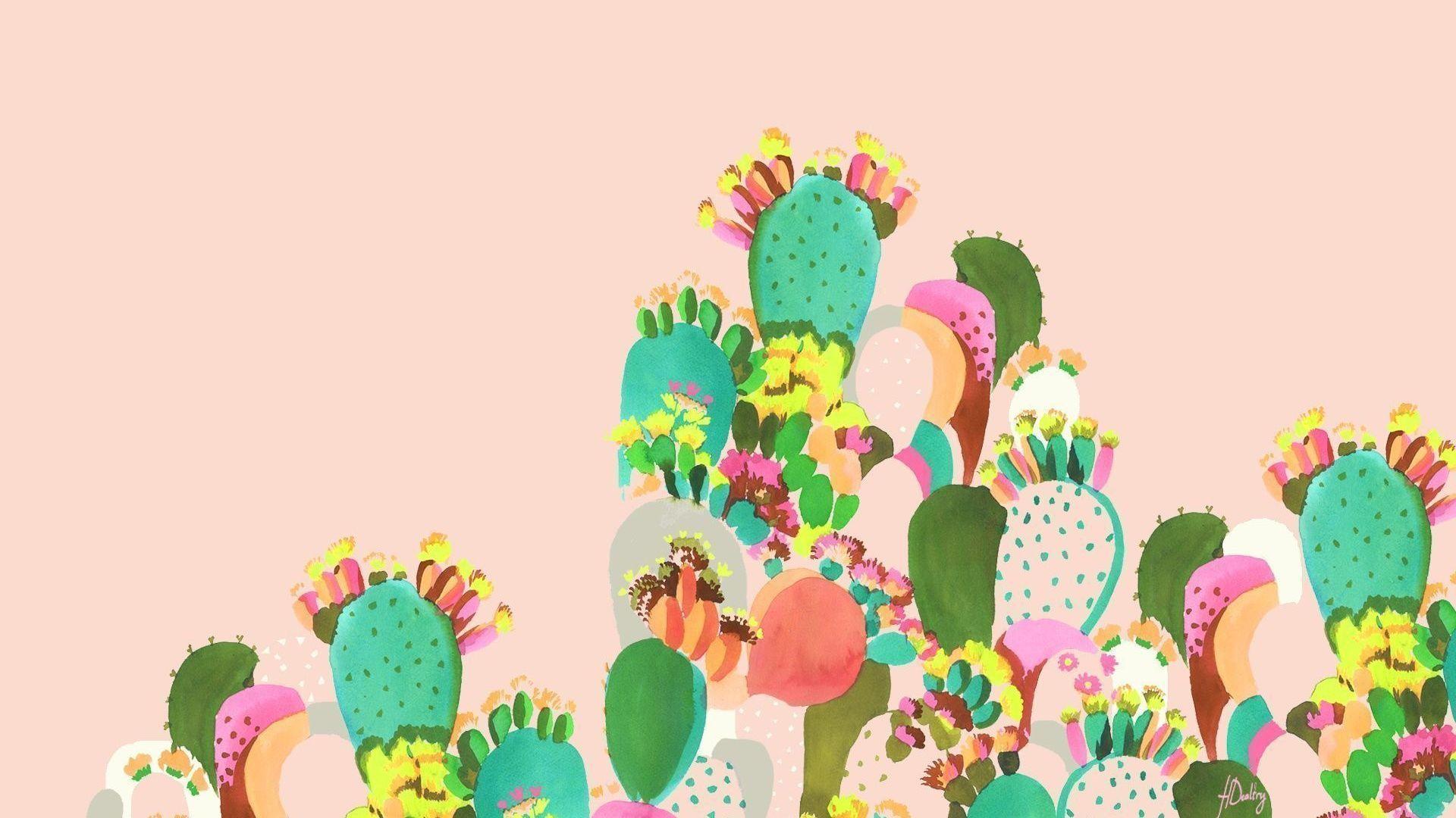 Pastel Cactus Wallpapers - Top Free Pastel Cactus Backgrounds ...