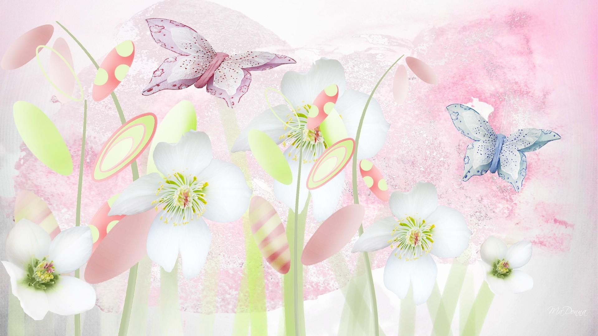 Pastel Flowers Desktop Wallpapers - Top Free Pastel Flowers Desktop ...