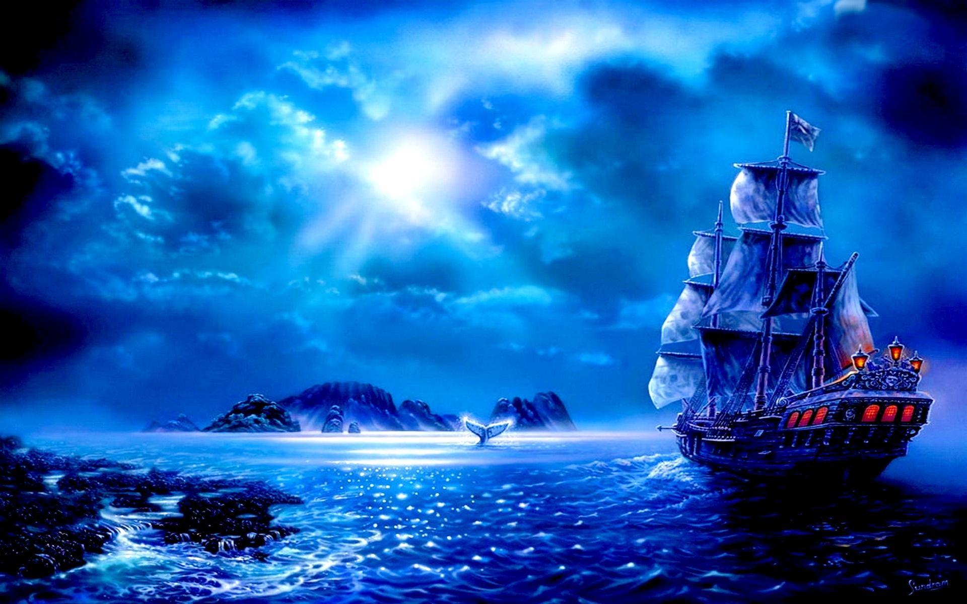 Ocean Ship Wallpapers - Top Free Ocean Ship Backgrounds - WallpaperAccess