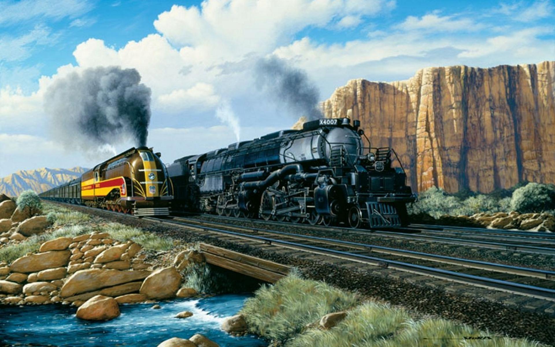 Mountain Train Wallpapers - Top Free Mountain Train Backgrounds ...