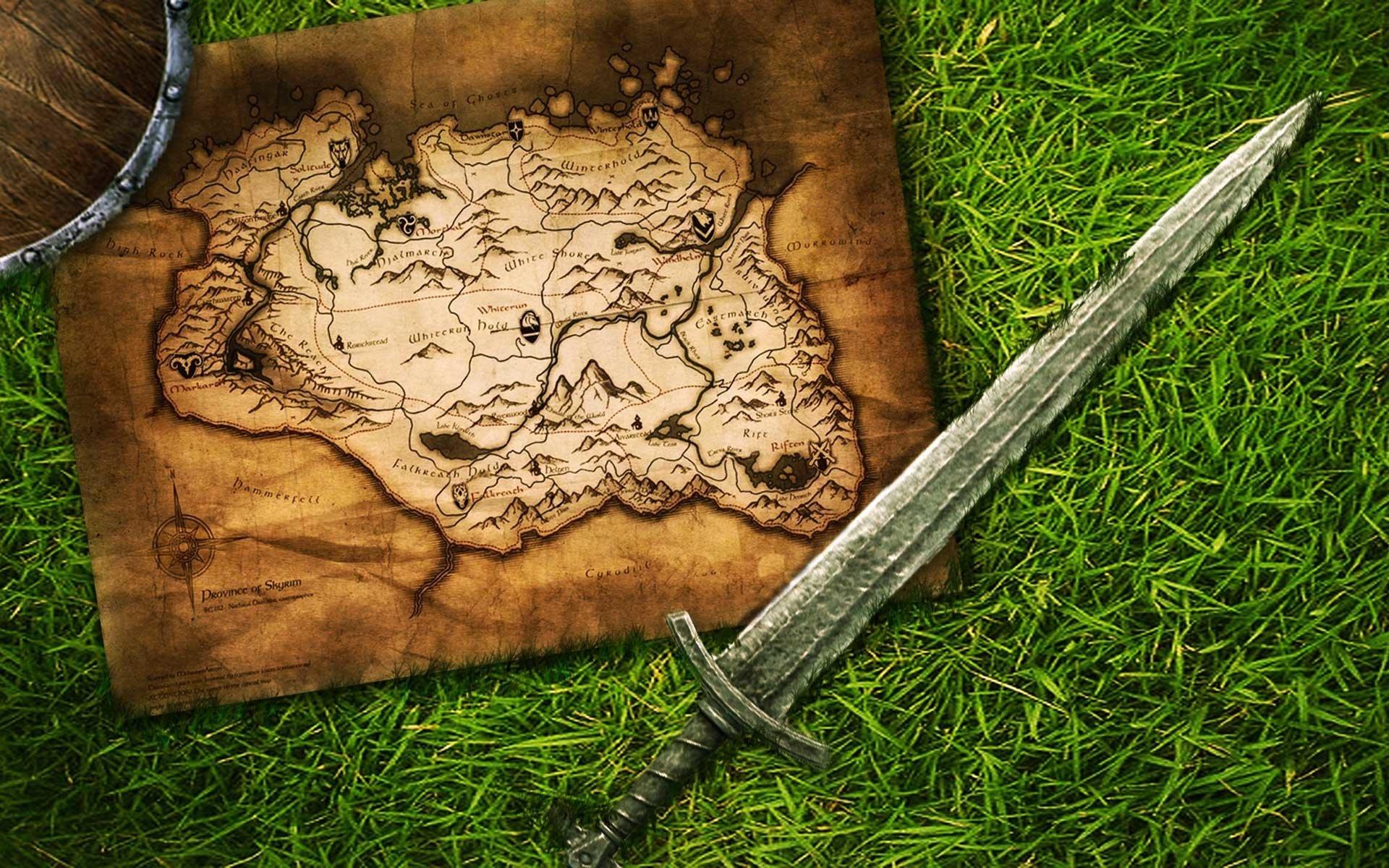 Skyrim Map Wallpapers - Top Free Skyrim Map Backgrounds - WallpaperAccess