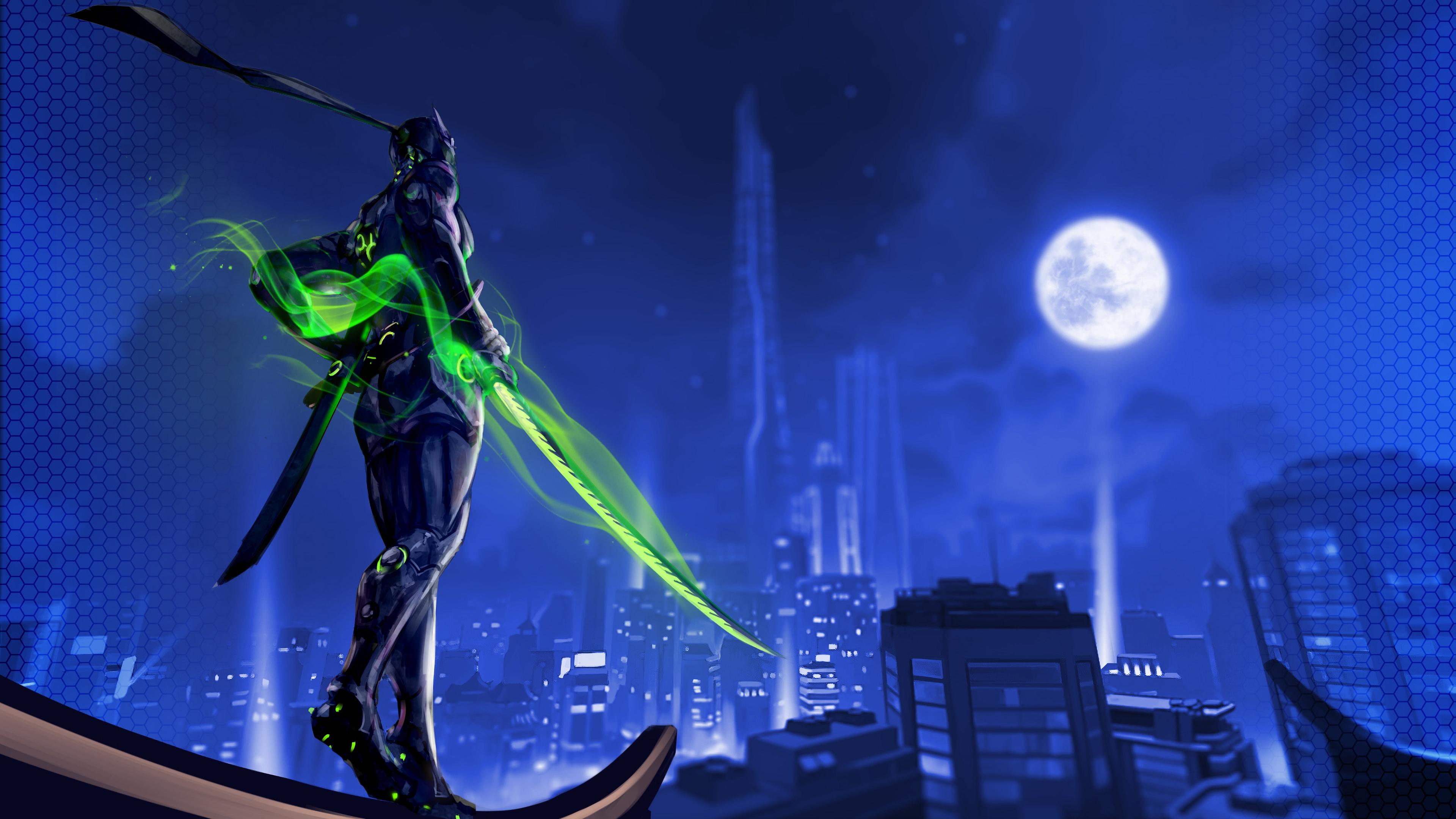 Genji 4k Wallpapers - Top Free Genji 4k Backgrounds - WallpaperAccess