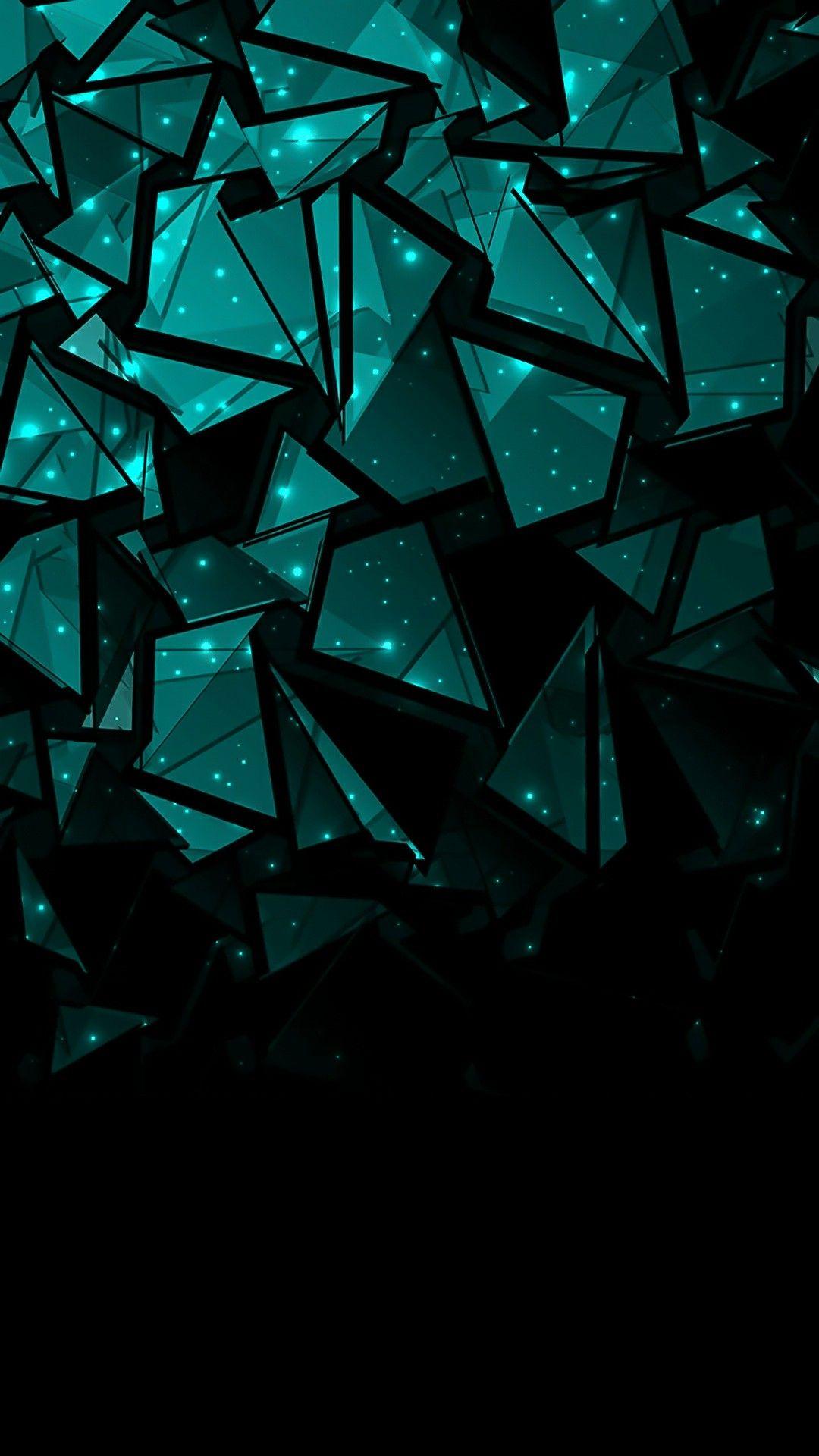 Black Blue Shards Wallpapers - Top Free Black Blue Shards Backgrounds ...