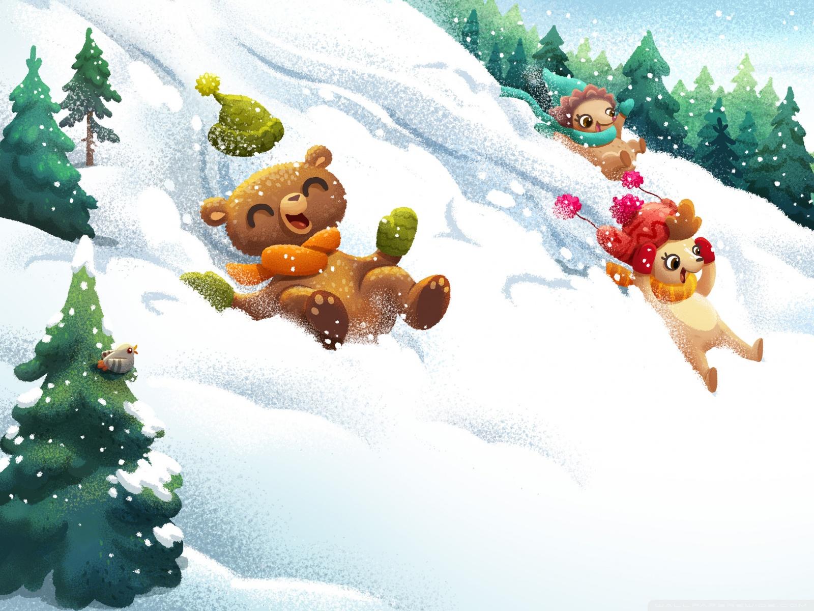 Winter Illustration Wallpapers - Top Free Winter Illustration ...