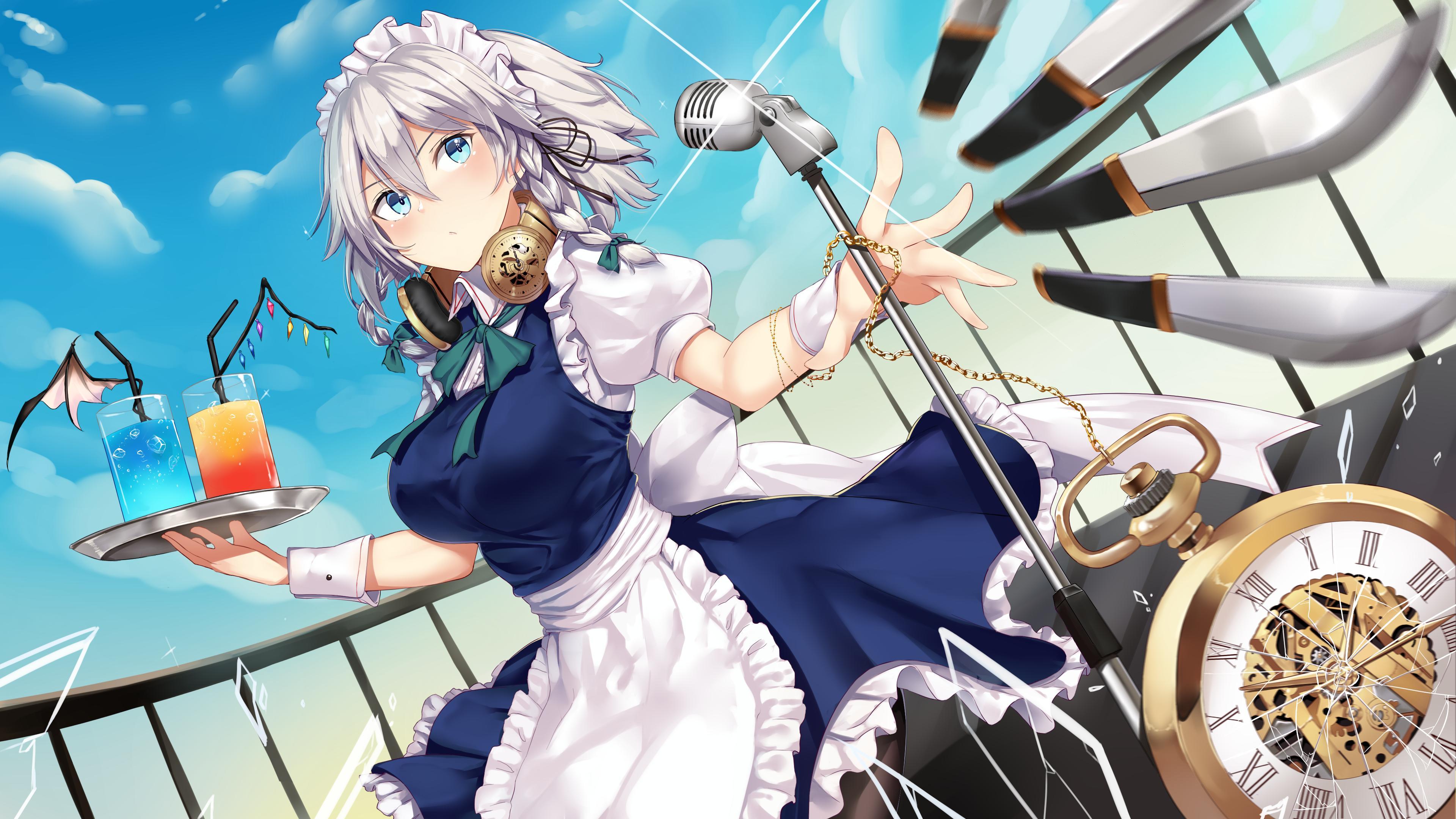 Sakuya Izayoi Wallpapers - Top Free Sakuya Izayoi Backgrounds - WallpaperAccess