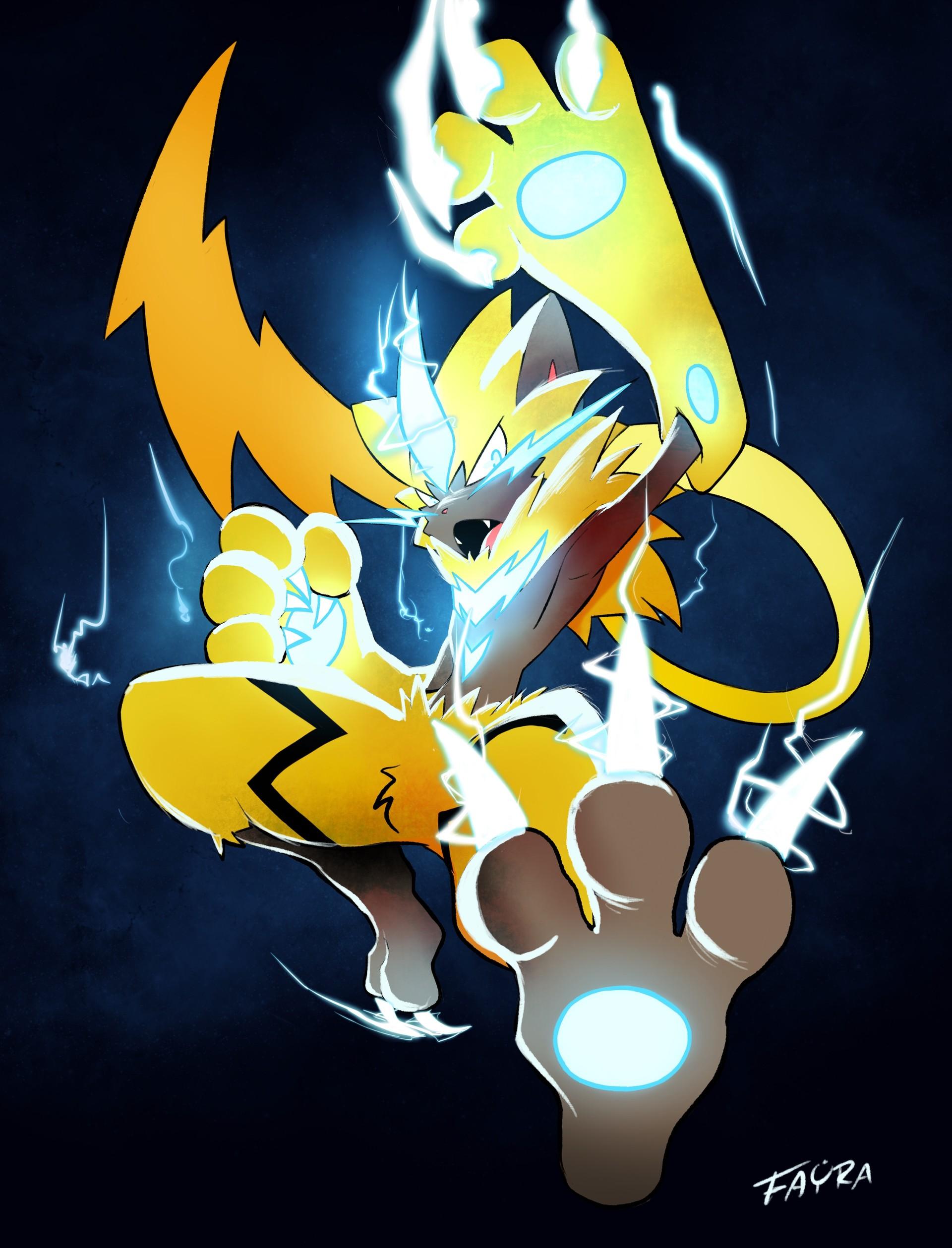 Pokemon Zeraora Wallpapers - Top Free Pokemon Zeraora Backgrounds ...