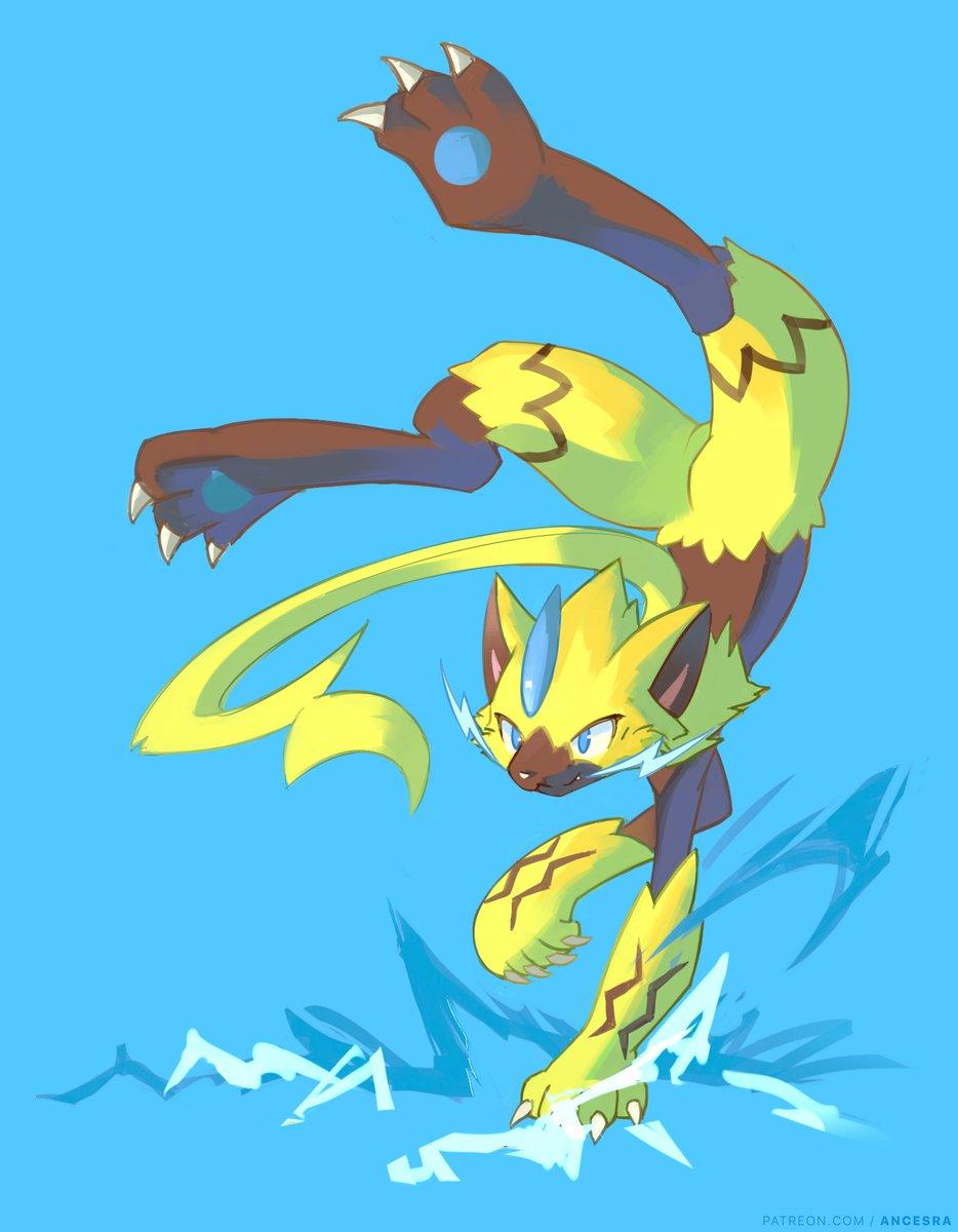 Pokemon Zeraora Wallpapers - Top Free Pokemon Zeraora Backgrounds ...