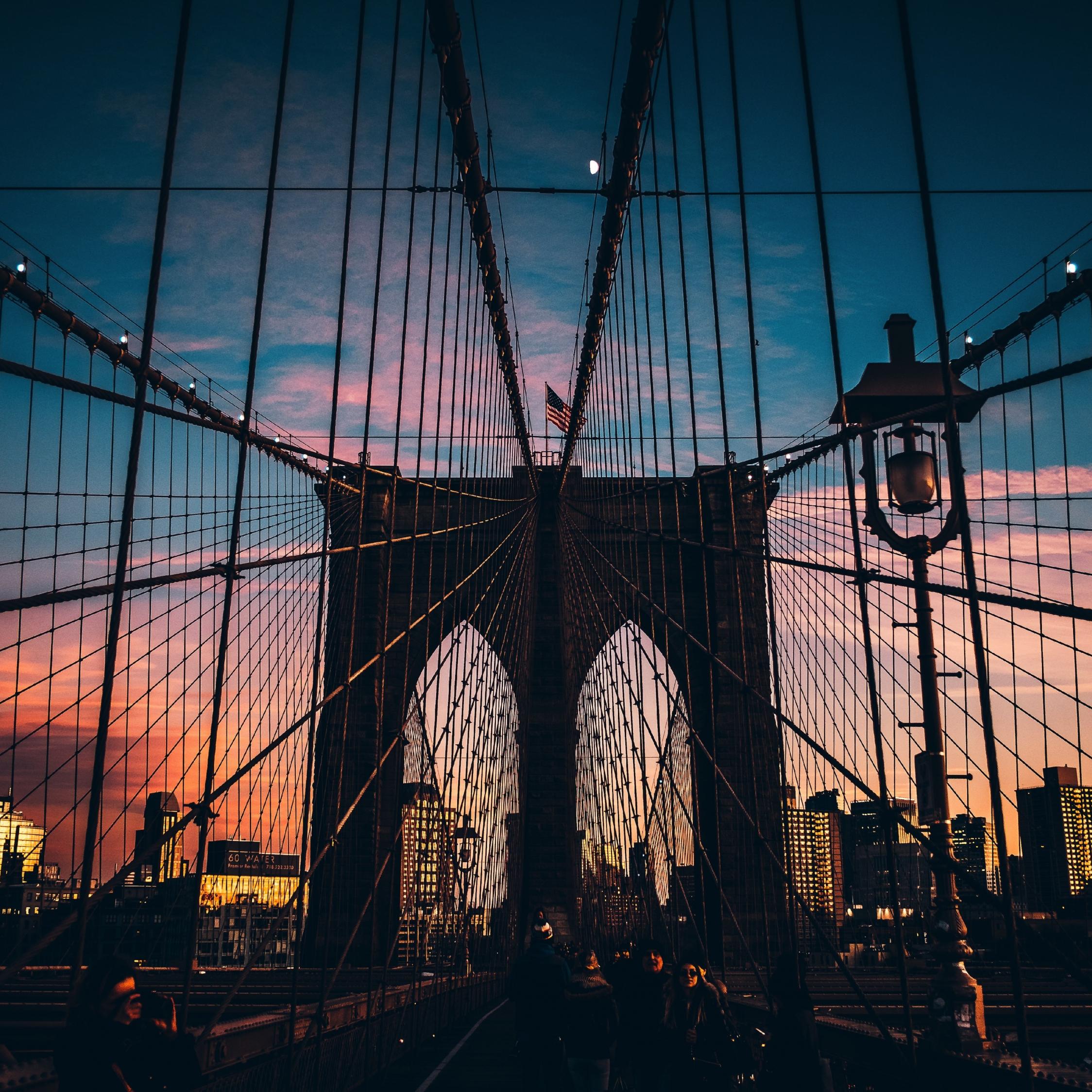 Brooklyn Bridge Sunset Wallpapers - Top Free Brooklyn Bridge Sunset ...