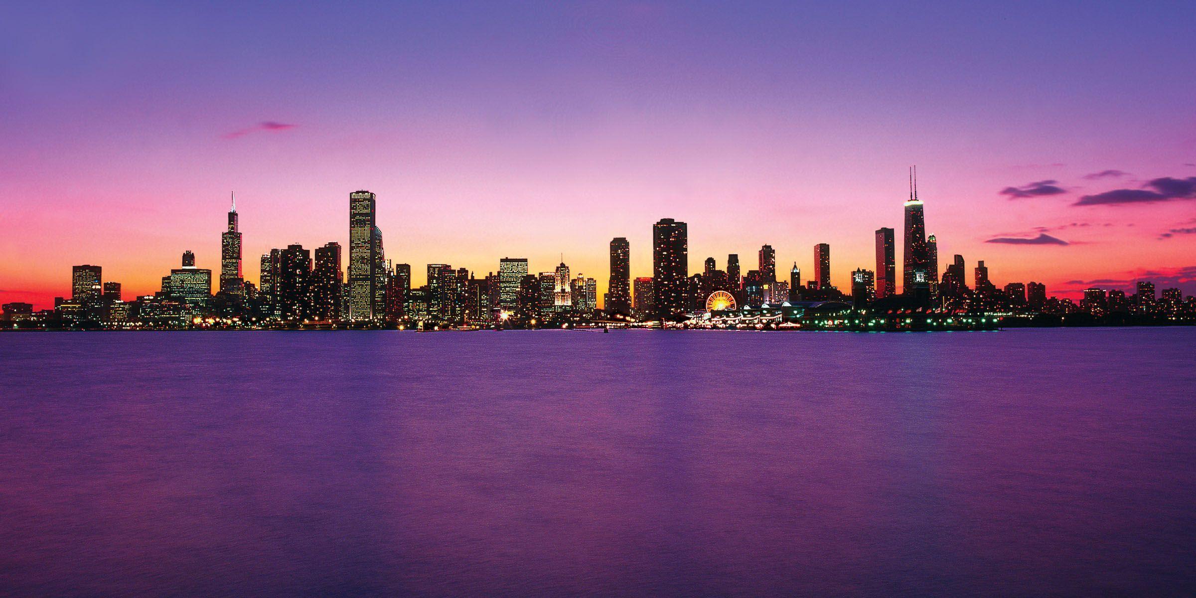 Purple Skyline Wallpapers - Top Free Purple Skyline Backgrounds ...