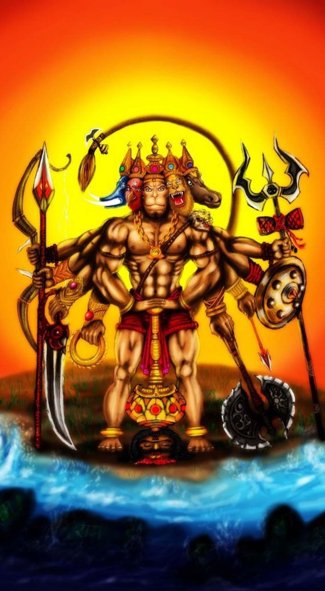 Hanuman Art Wallpapers - Top Free Hanuman Art Backgrounds - WallpaperAccess