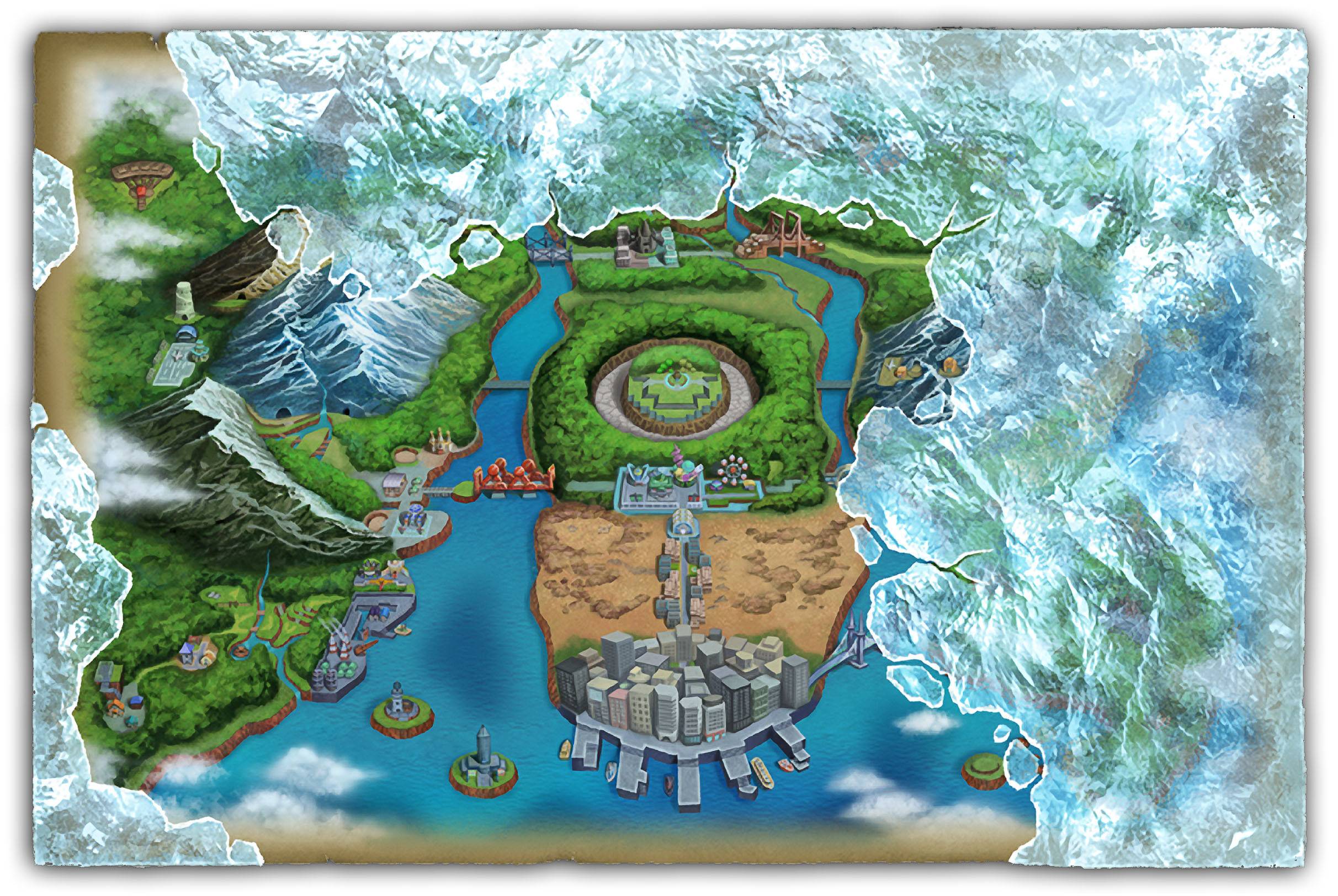 Pokemon Map Wallpapers - Top Free Pokemon Map Backgrounds - WallpaperAccess