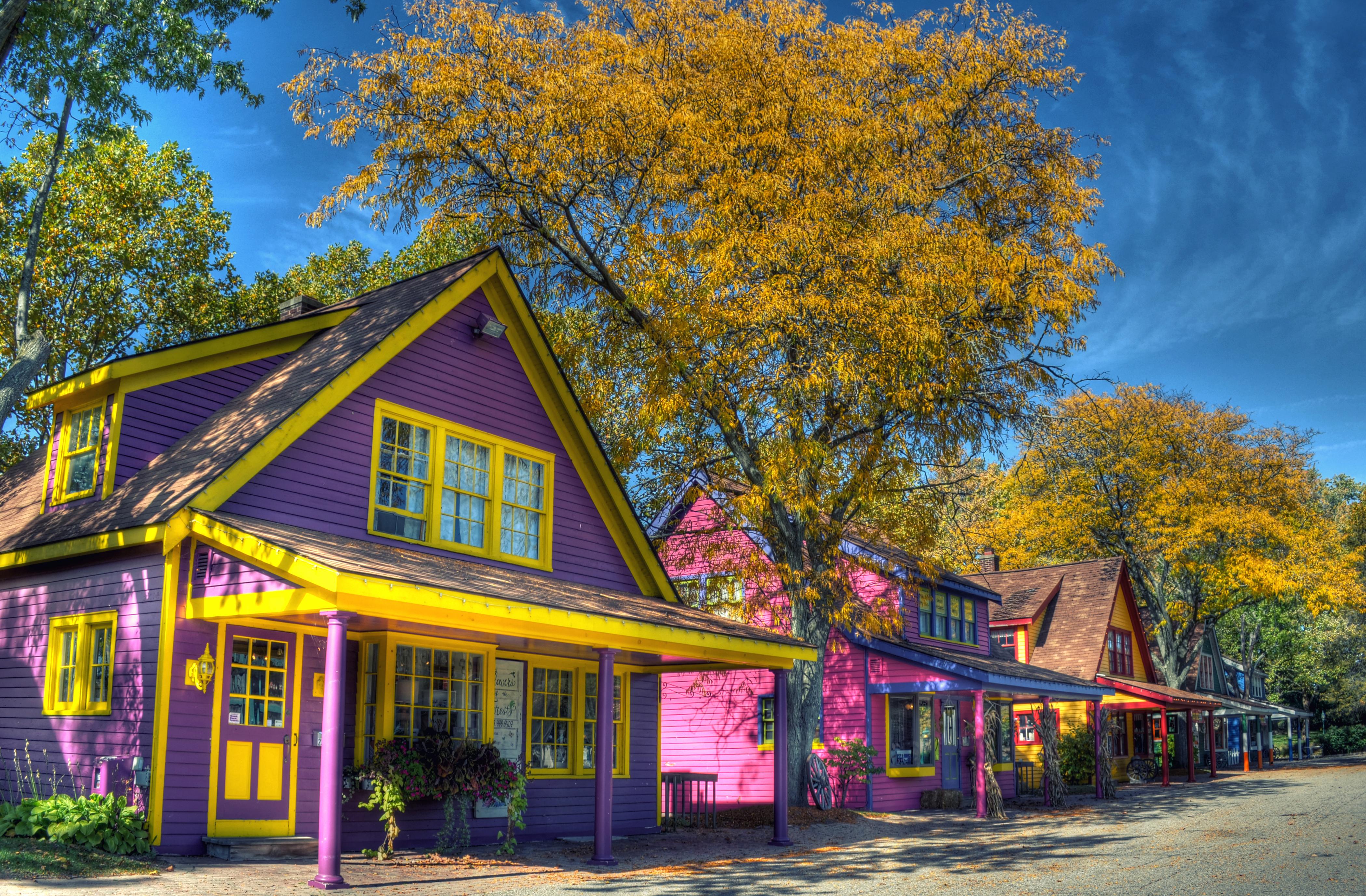 Colorful House Wallpapers - Top Free Colorful House Backgrounds ...