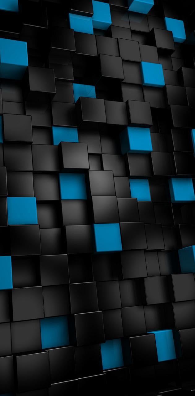 Blue Cubes Wallpapers - Top Free Blue Cubes Backgrounds - WallpaperAccess