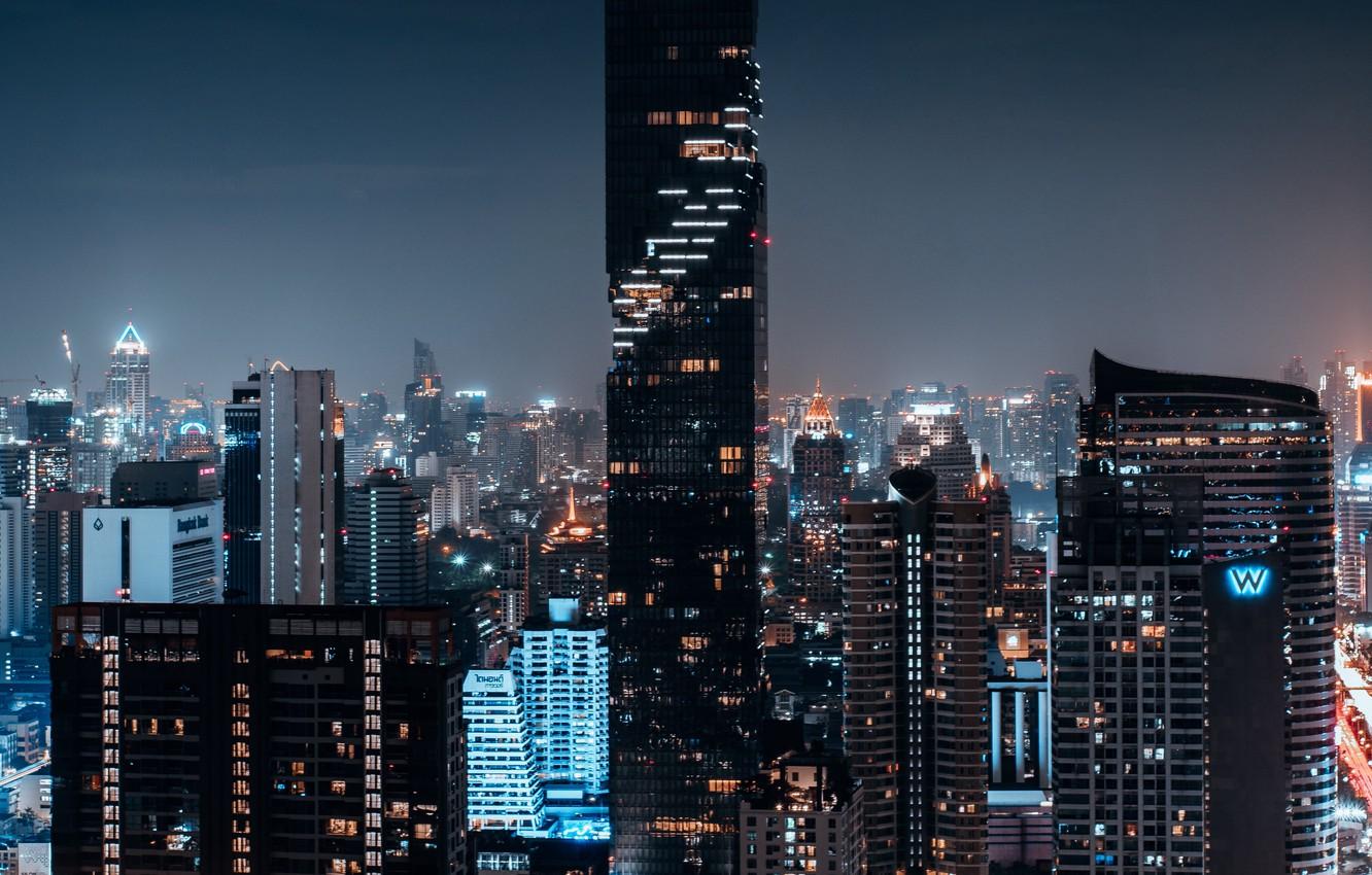 Night Skyscraper Wallpapers - Top Free Night Skyscraper Backgrounds ...