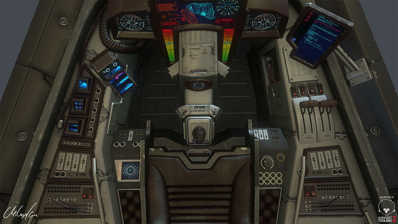 Spaceship Cockpit Wallpapers - Top Free Spaceship Cockpit Backgrounds ...