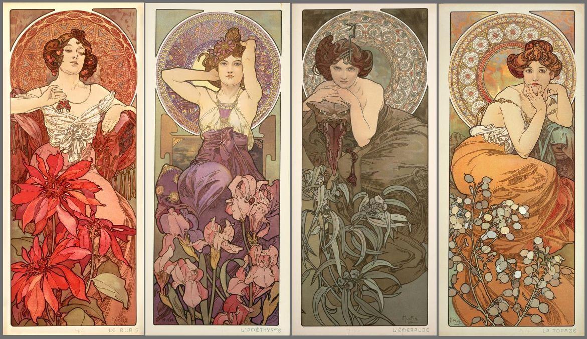 Alphonse Mucha Art Wallpapers - Top Free Alphonse Mucha Art Backgrounds ...