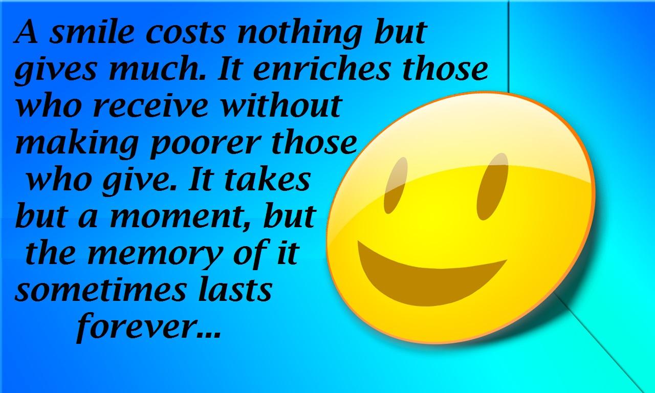 Smile Quotes Wallpapers - Top Free Smile Quotes Backgrounds ...