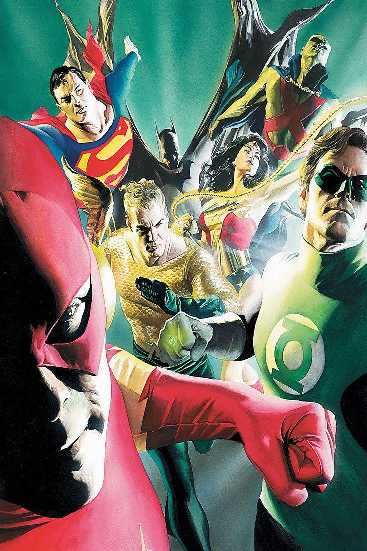 Justice League Alex Ross Wallpapers - Top Free Justice League Alex Ross ...