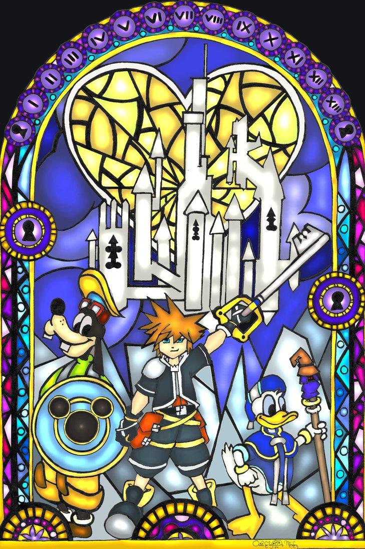 Kingdom Hearts Stained Glass Wallpapers - Top Free Kingdom Hearts ...