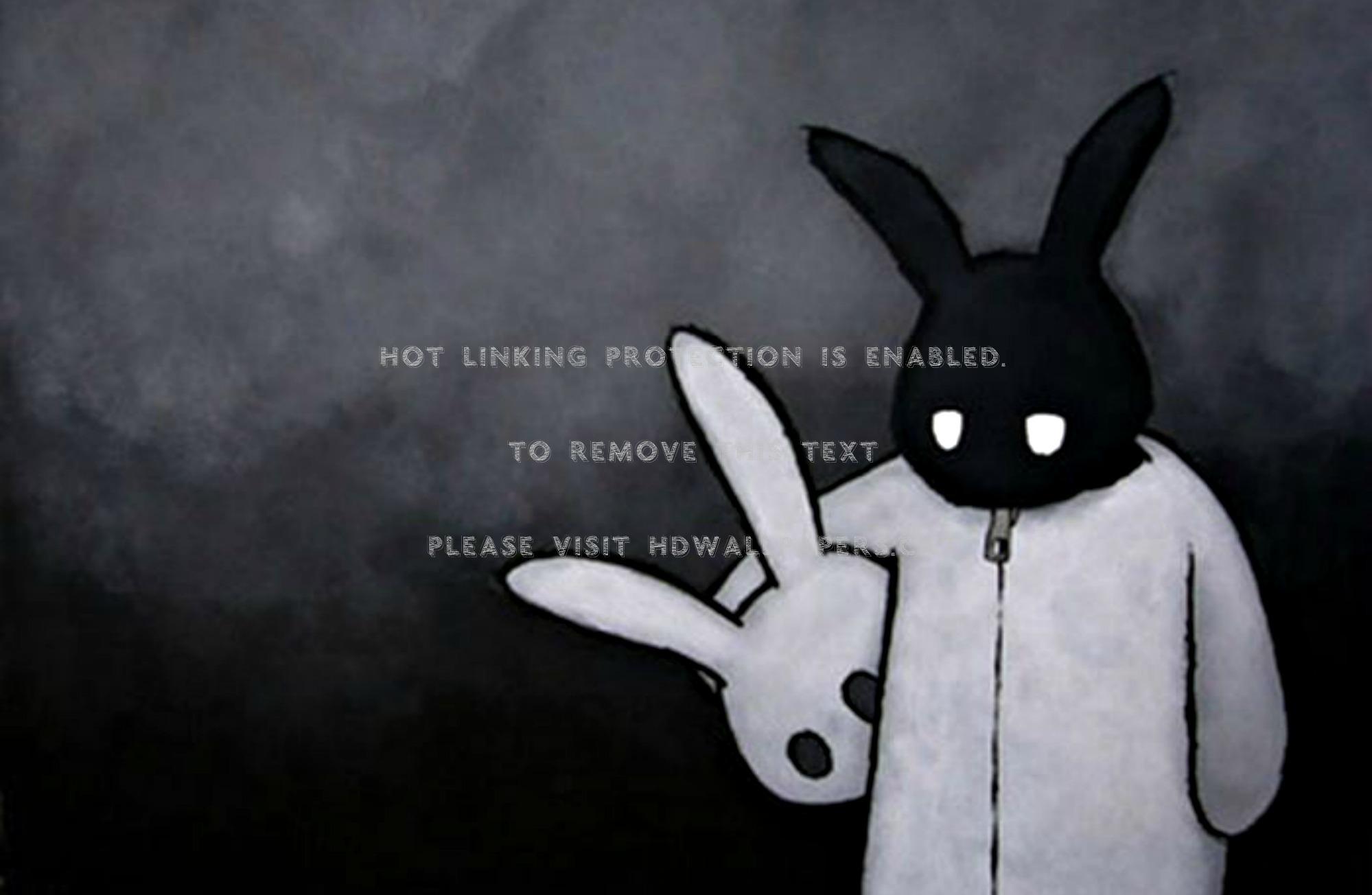 Dark Bunny Wallpapers - Top Free Dark Bunny Backgrounds - WallpaperAccess