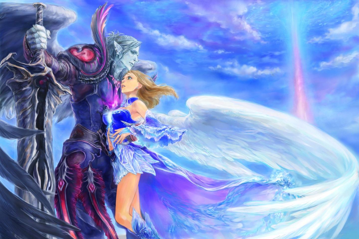 Angels in Love Wallpapers - Top Free Angels in Love Backgrounds ...