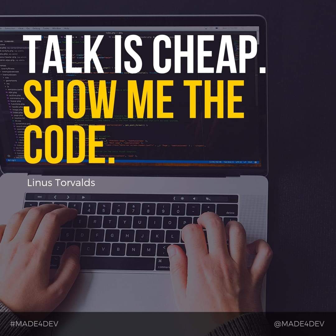 Talk Is Cheap Show Me The Code Wallpapers - Top Free Talk Is Cheap Show ...