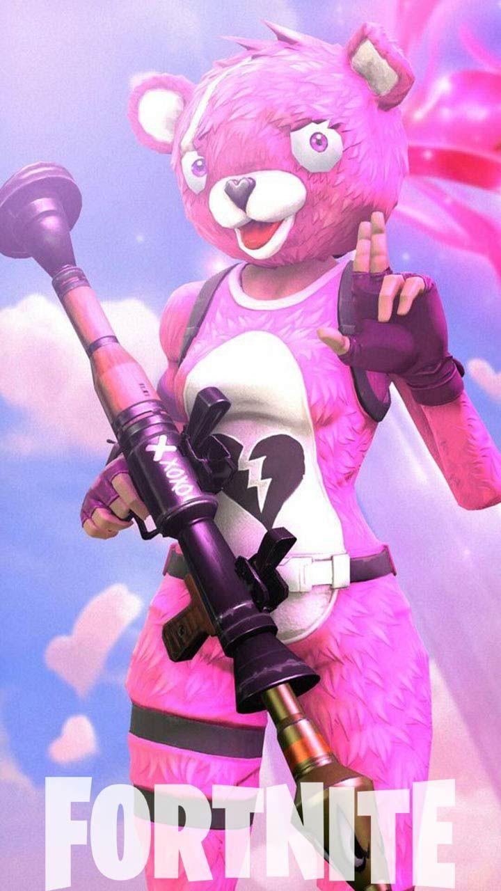 Fortnite Pink Bear Wallpapers - Top Free Fortnite Pink Bear Backgrounds ...