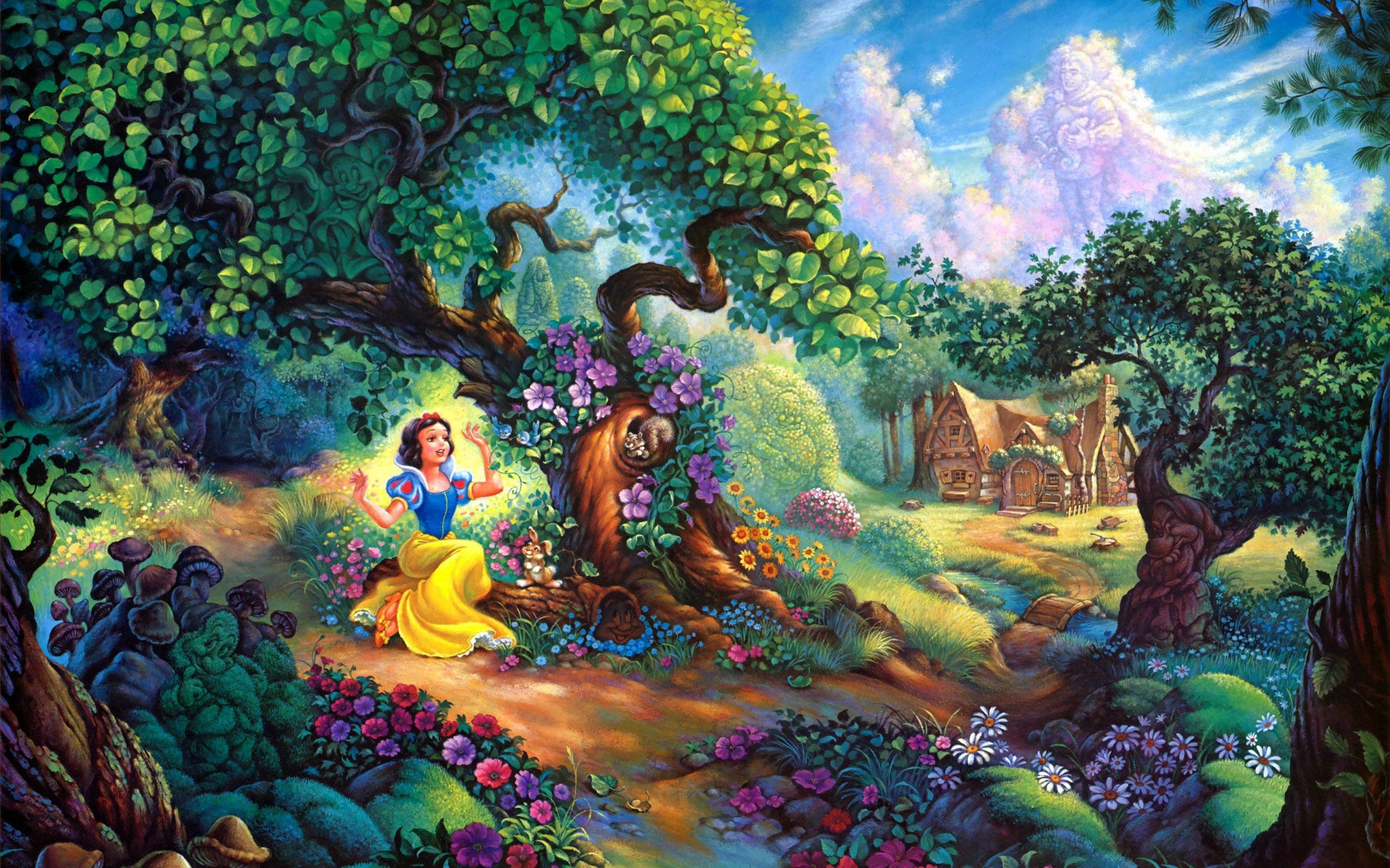 Snow White Disney Wallpapers - Top Free Snow White Disney Backgrounds ...