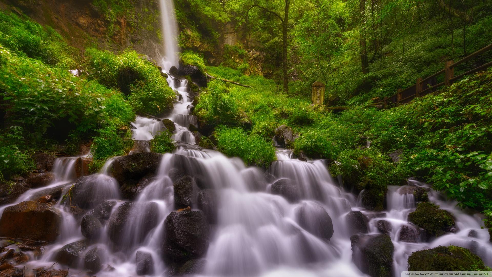 Summer Waterfall Wallpapers - Top Free Summer Waterfall Backgrounds ...