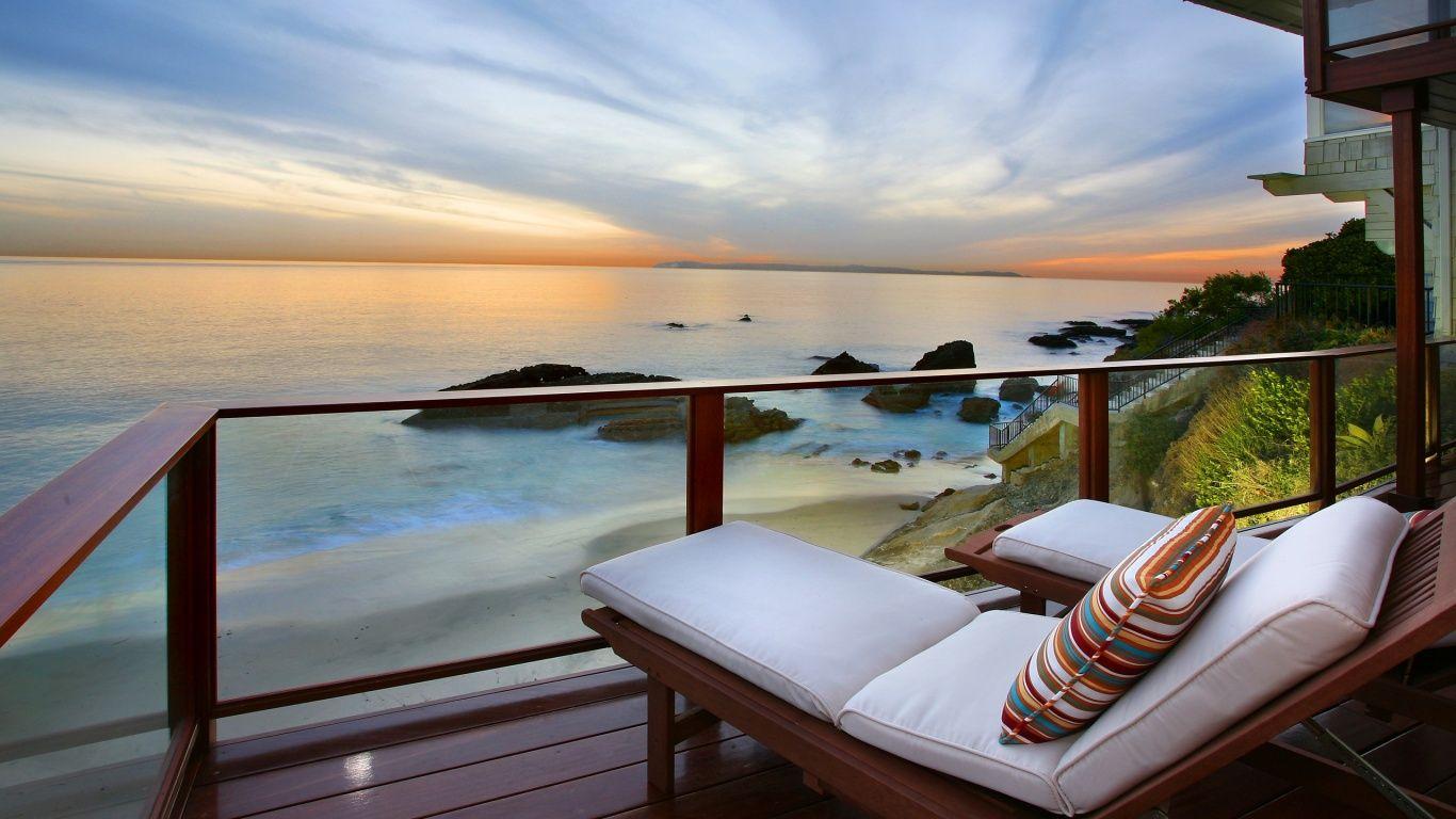 Summer Beach Chair Desktop Wallpapers - Top Free Summer Beach Chair ...