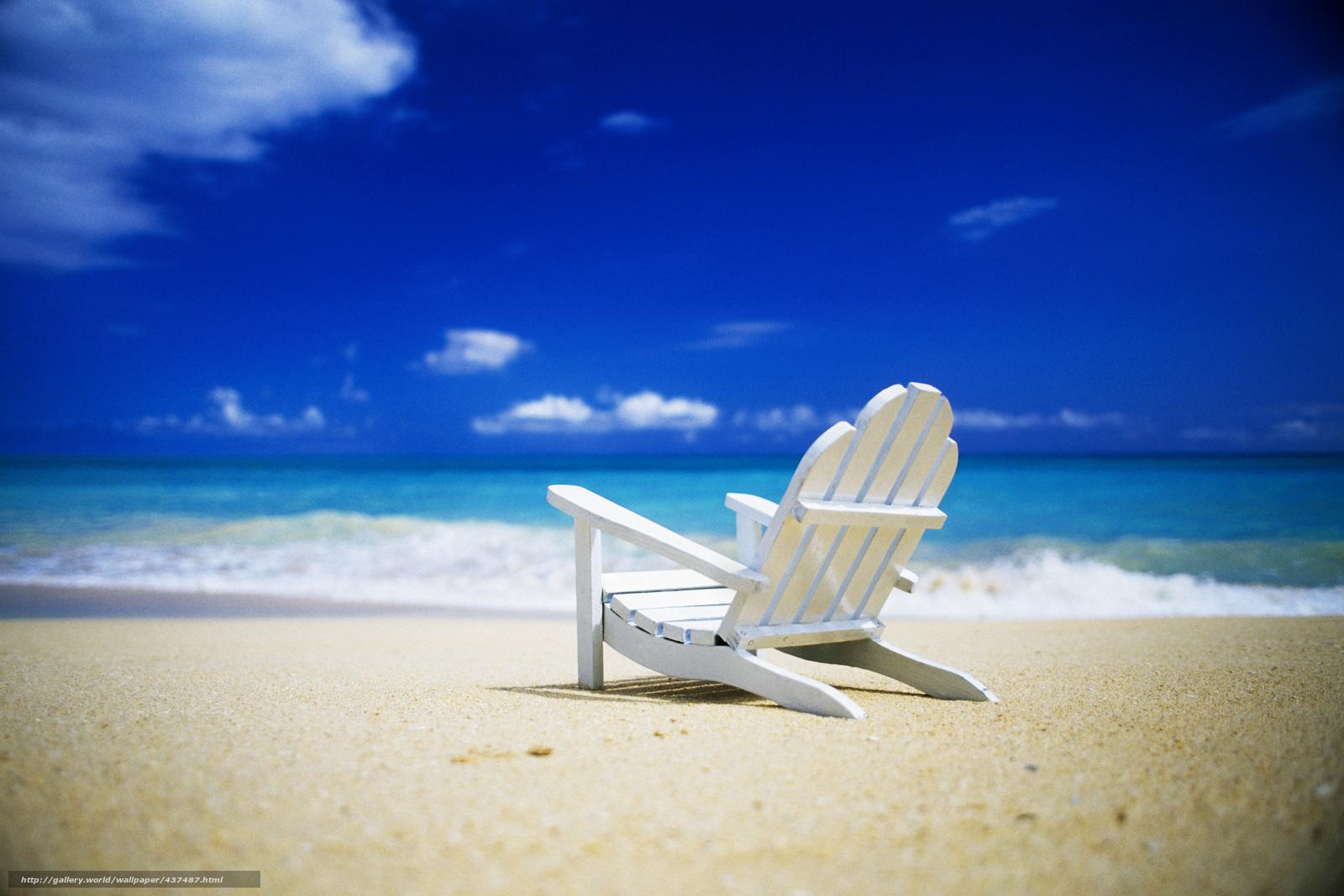 Summer Beach Chair Desktop Wallpapers - Top Free Summer Beach Chair ...