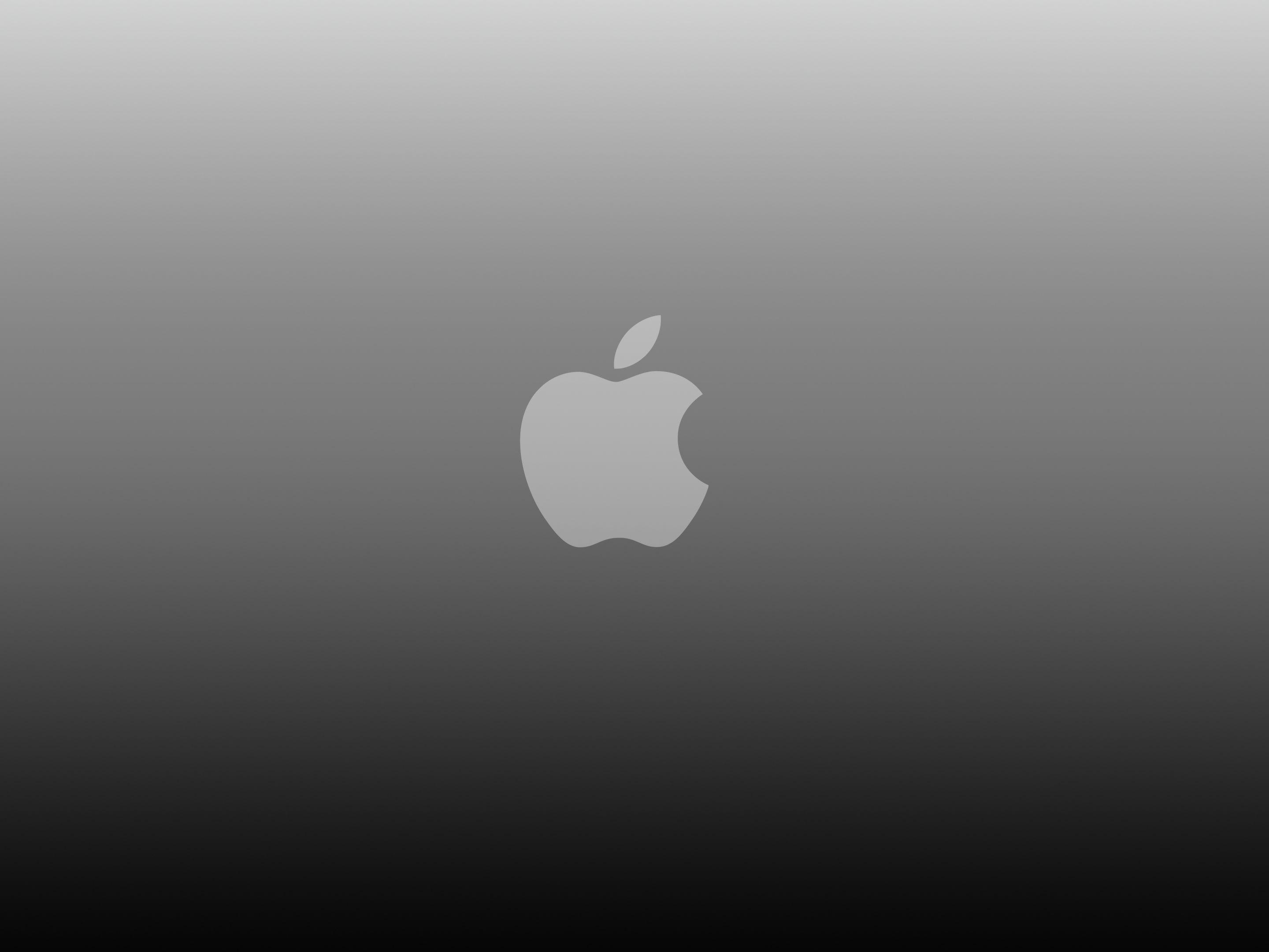 Gray Apple Logo Wallpapers - Top Free Gray Apple Logo Backgrounds ...