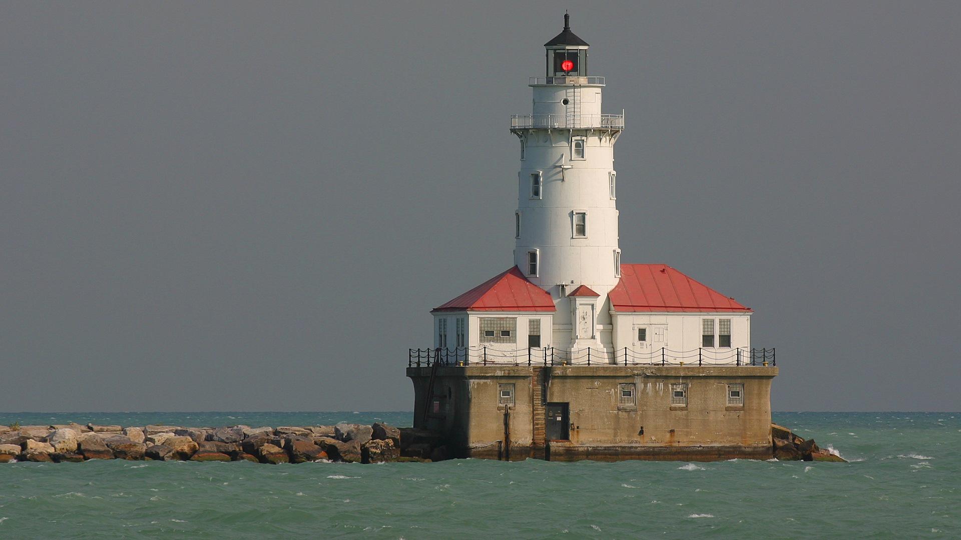 Chicago Lighthouse Wallpapers - Top Free Chicago Lighthouse Backgrounds ...