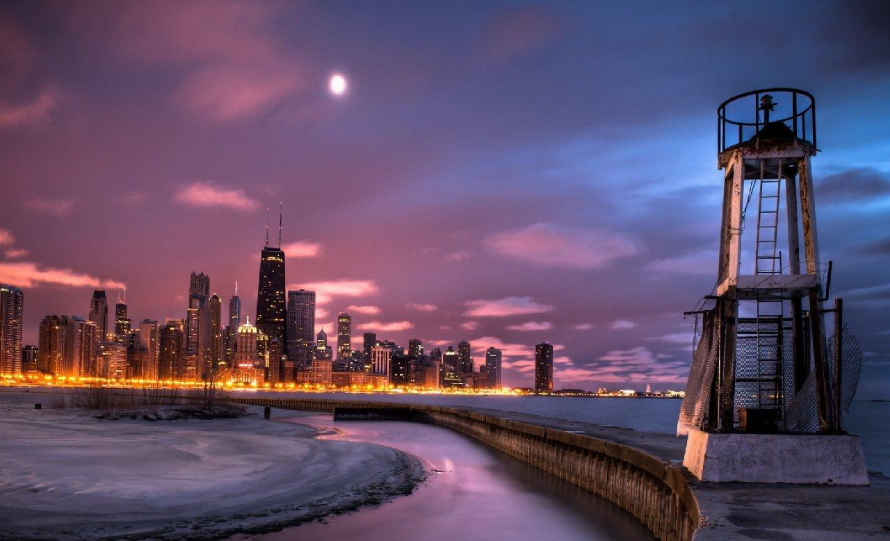 Chicago Lighthouse Wallpapers - Top Free Chicago Lighthouse Backgrounds ...