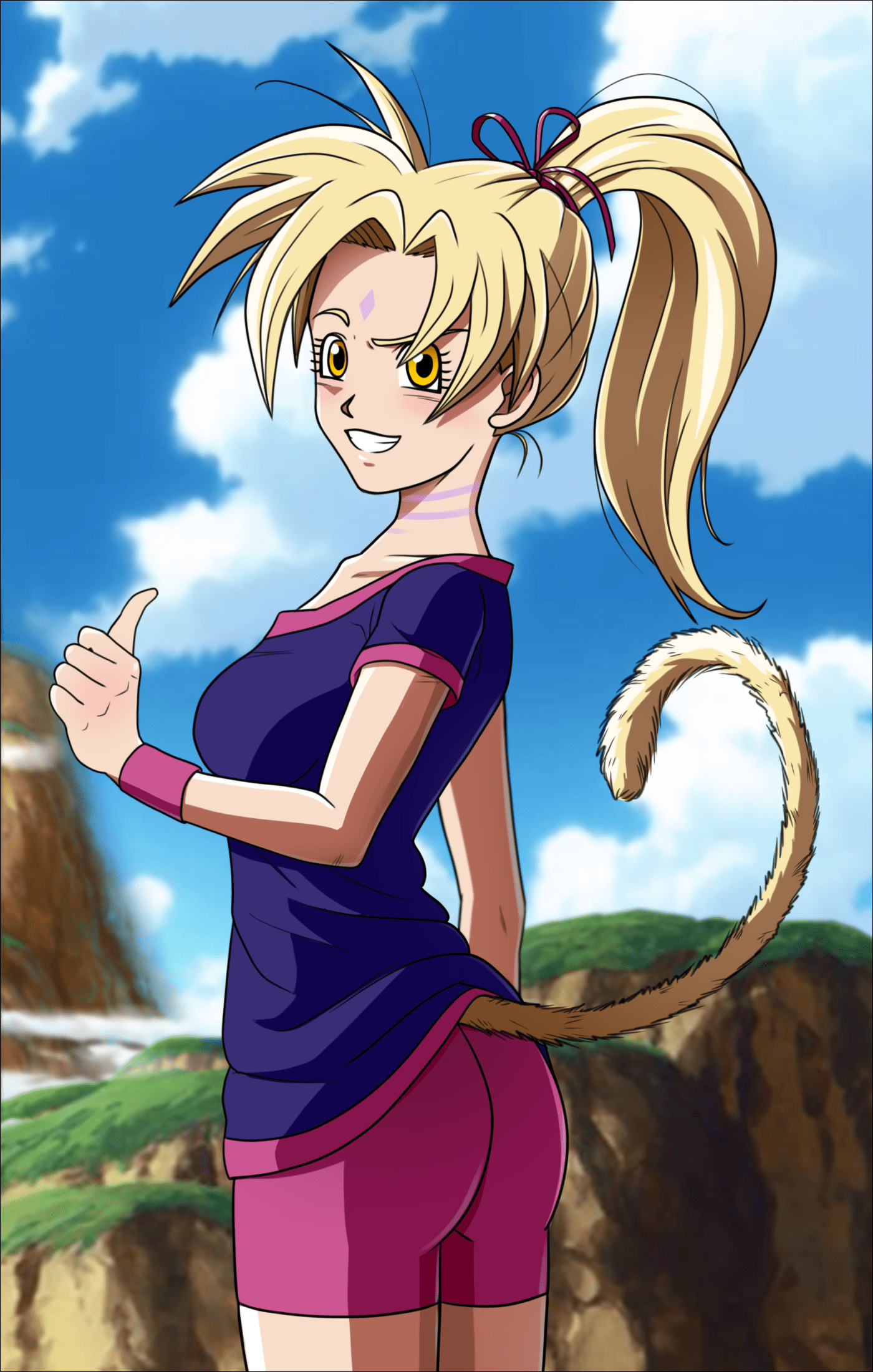 Saiyan Girl Wallpapers - Top Free Saiyan Girl Backgrounds - WallpaperAccess