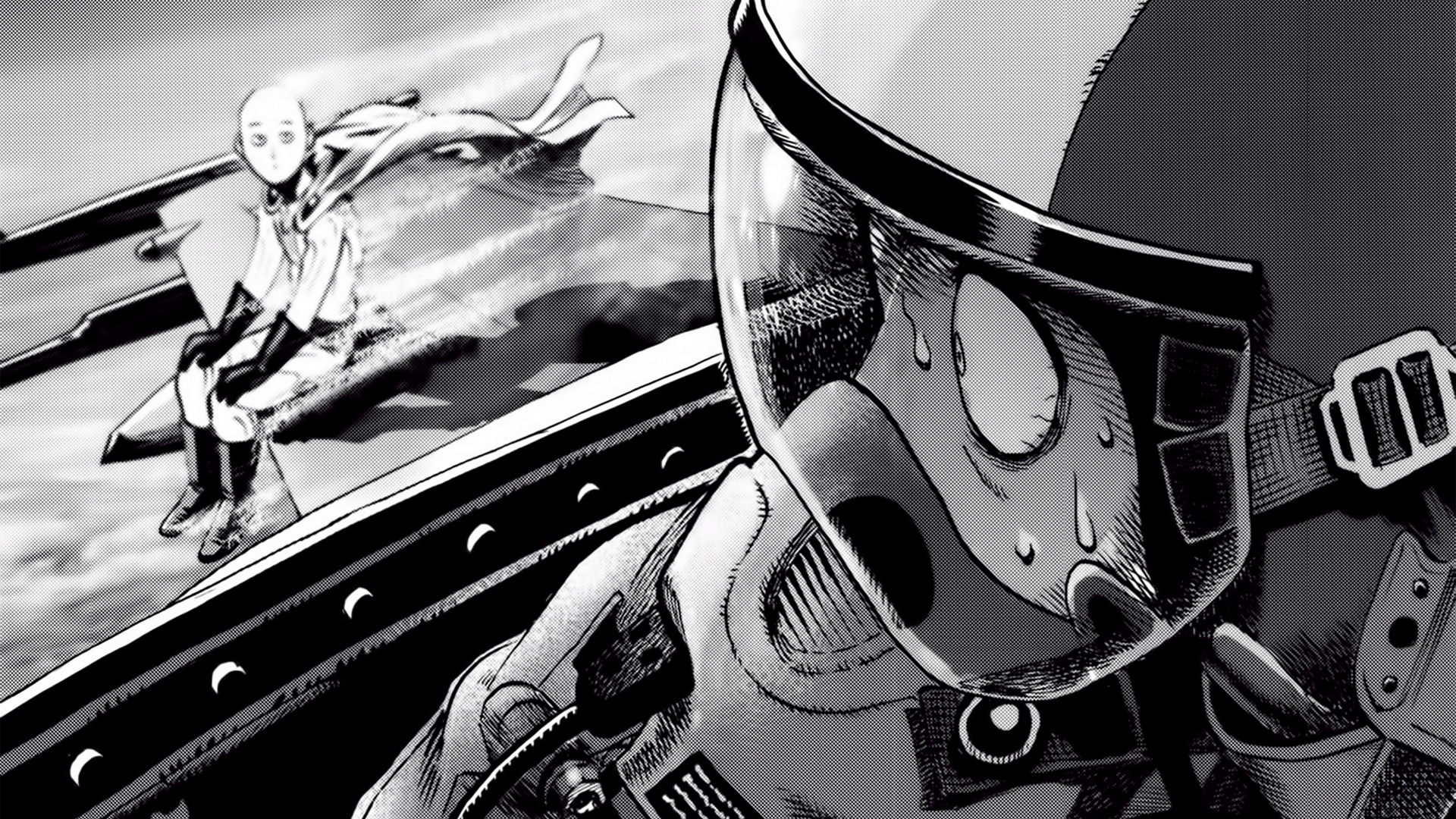 One Punch Man Manga Panel | Chtoby Pomnili