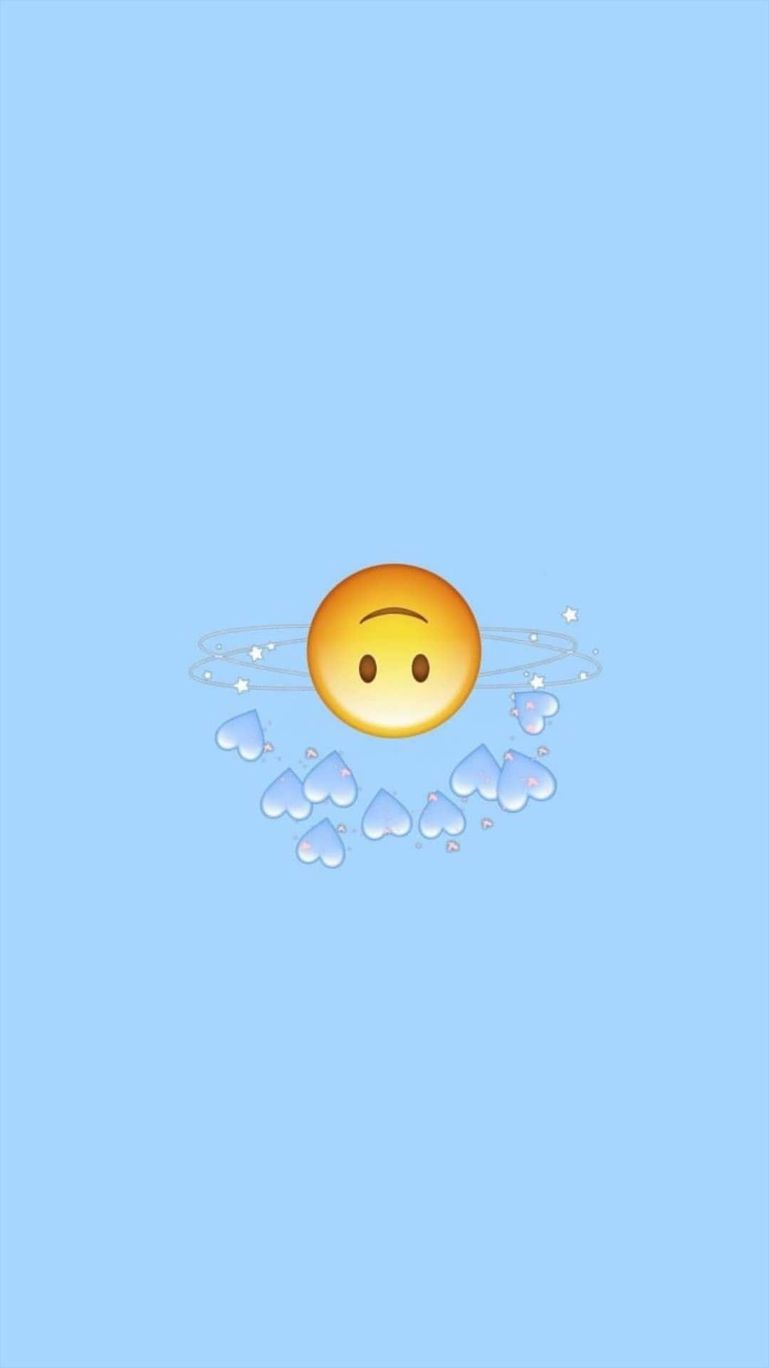 Emoji Blue Wallpapers Top Free Emoji Blue Backgrounds WallpaperAccess