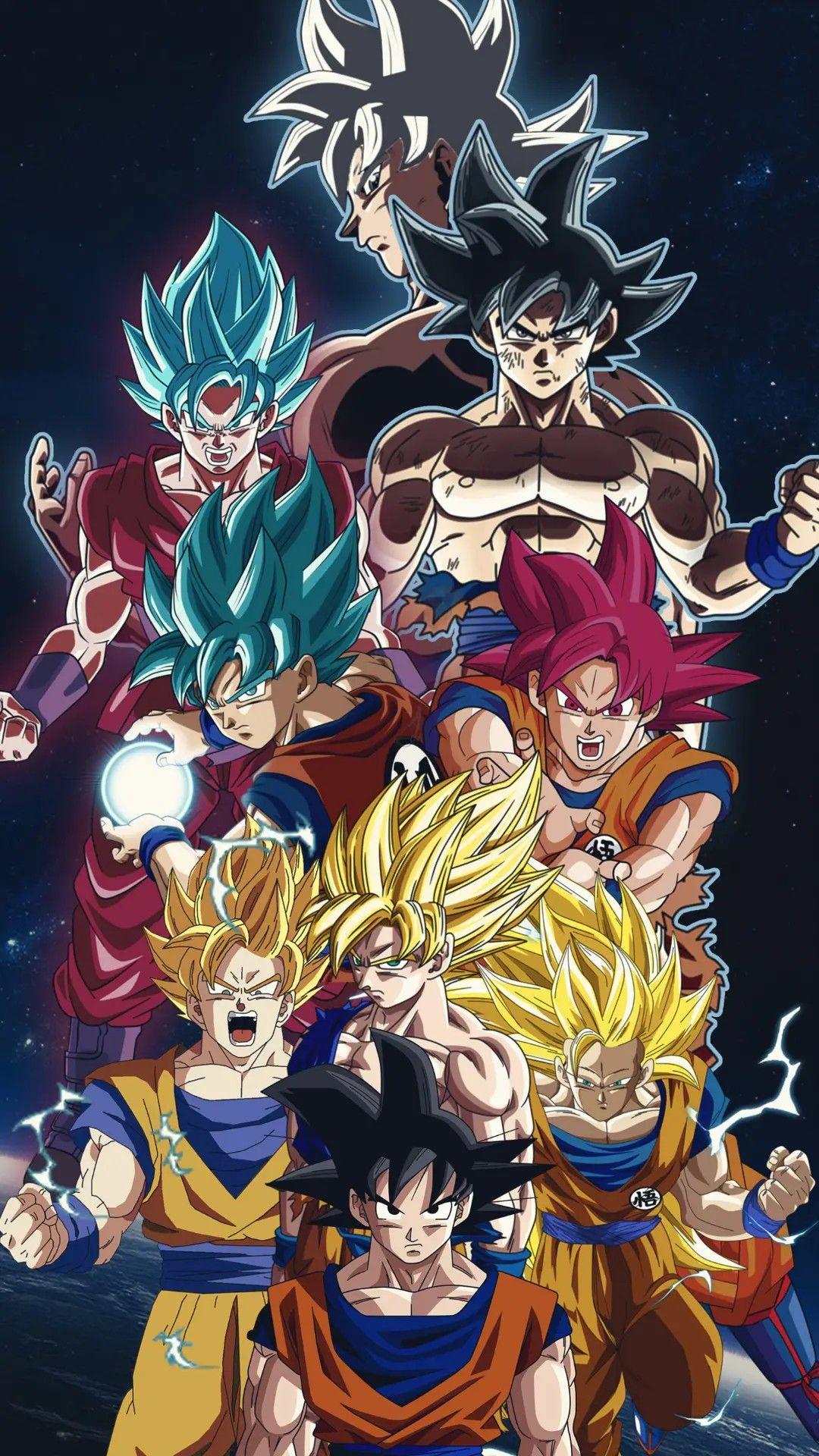 Goku All Forms Wallpapers - Top Free Goku All Forms Backgrounds ...