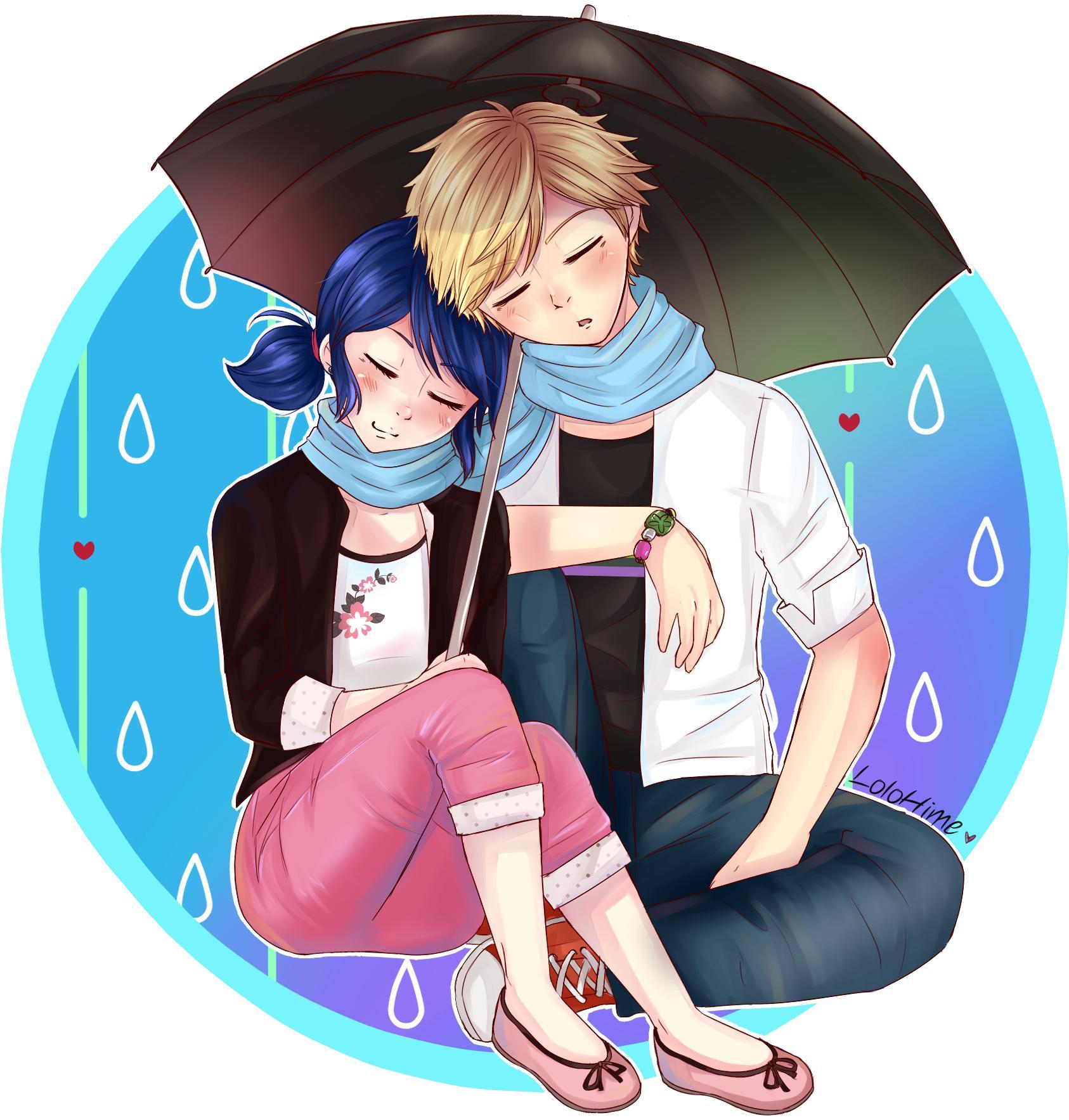 Marinette and Adrien Wallpapers - Top Free Marinette and Adrien ...