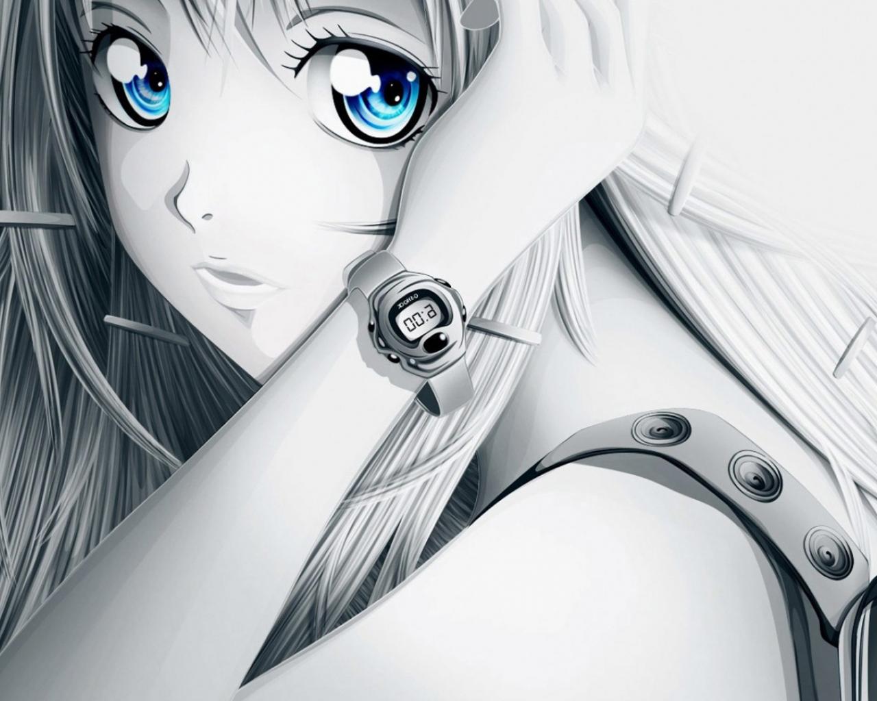 Simple Anime Girl Wallpapers - Top Free Simple Anime Girl Backgrounds ...