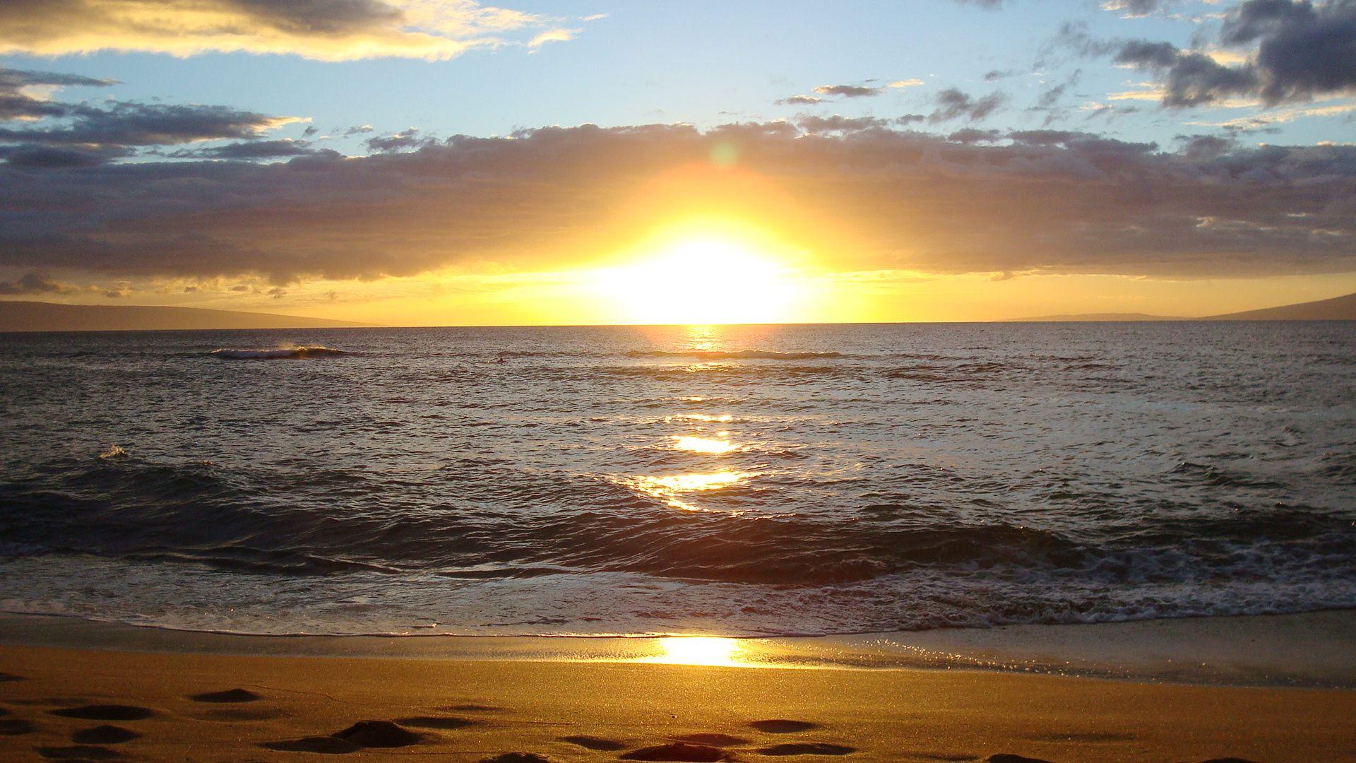 1920X1080 Maui Sunset Wallpapers - Top Free 1920X1080 Maui Sunset ...
