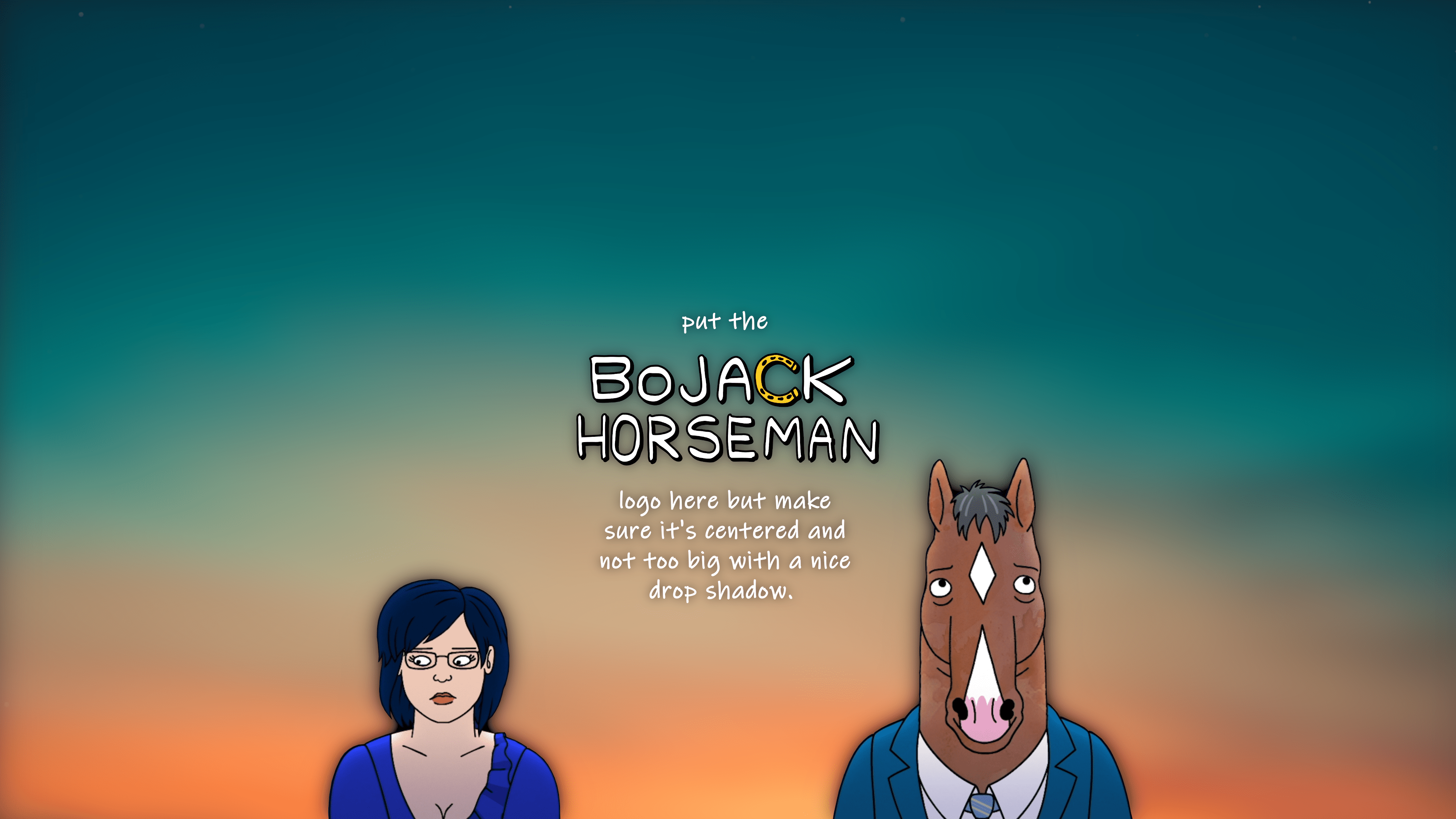 Bojack Horseman Minimal Wallpapers - Top Free Bojack Horseman Minimal ...