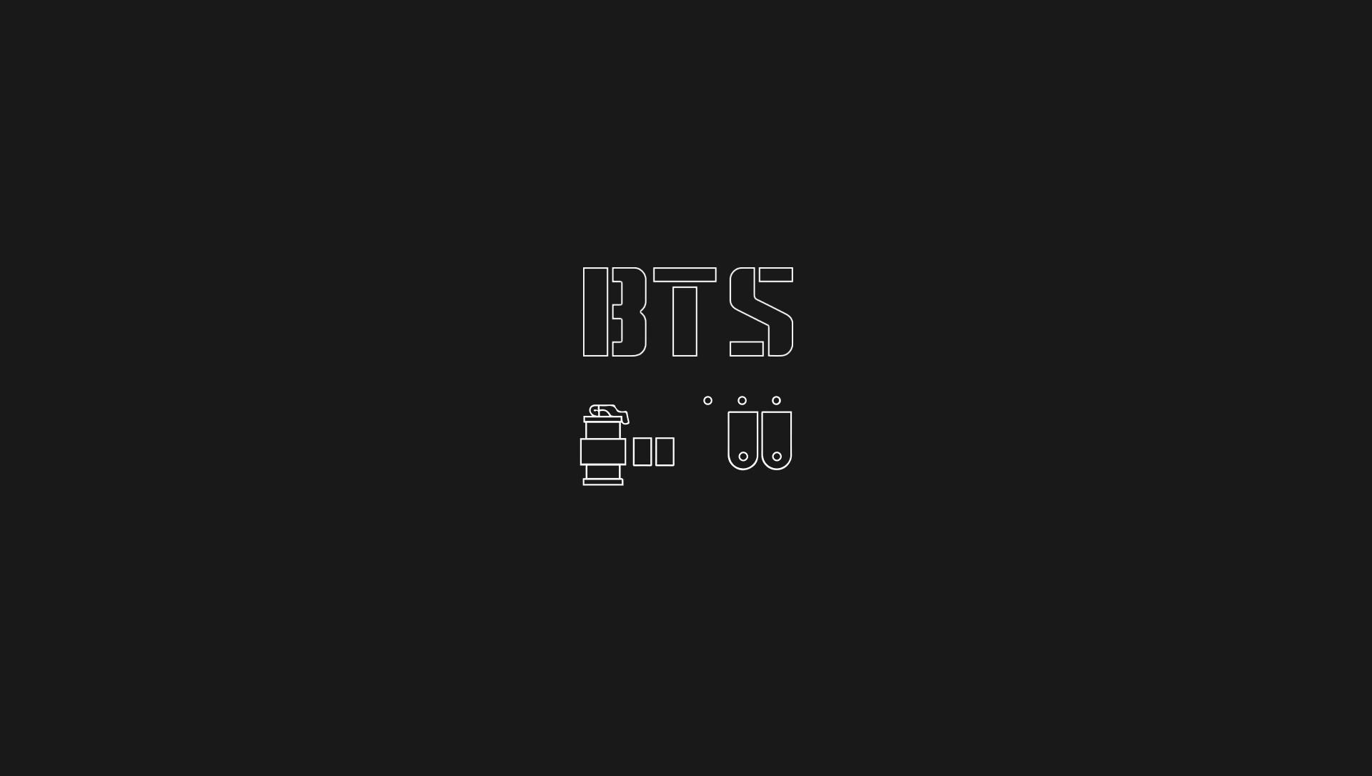 BTS Logo Laptop Wallpapers - Top Free BTS Logo Laptop Backgrounds ...