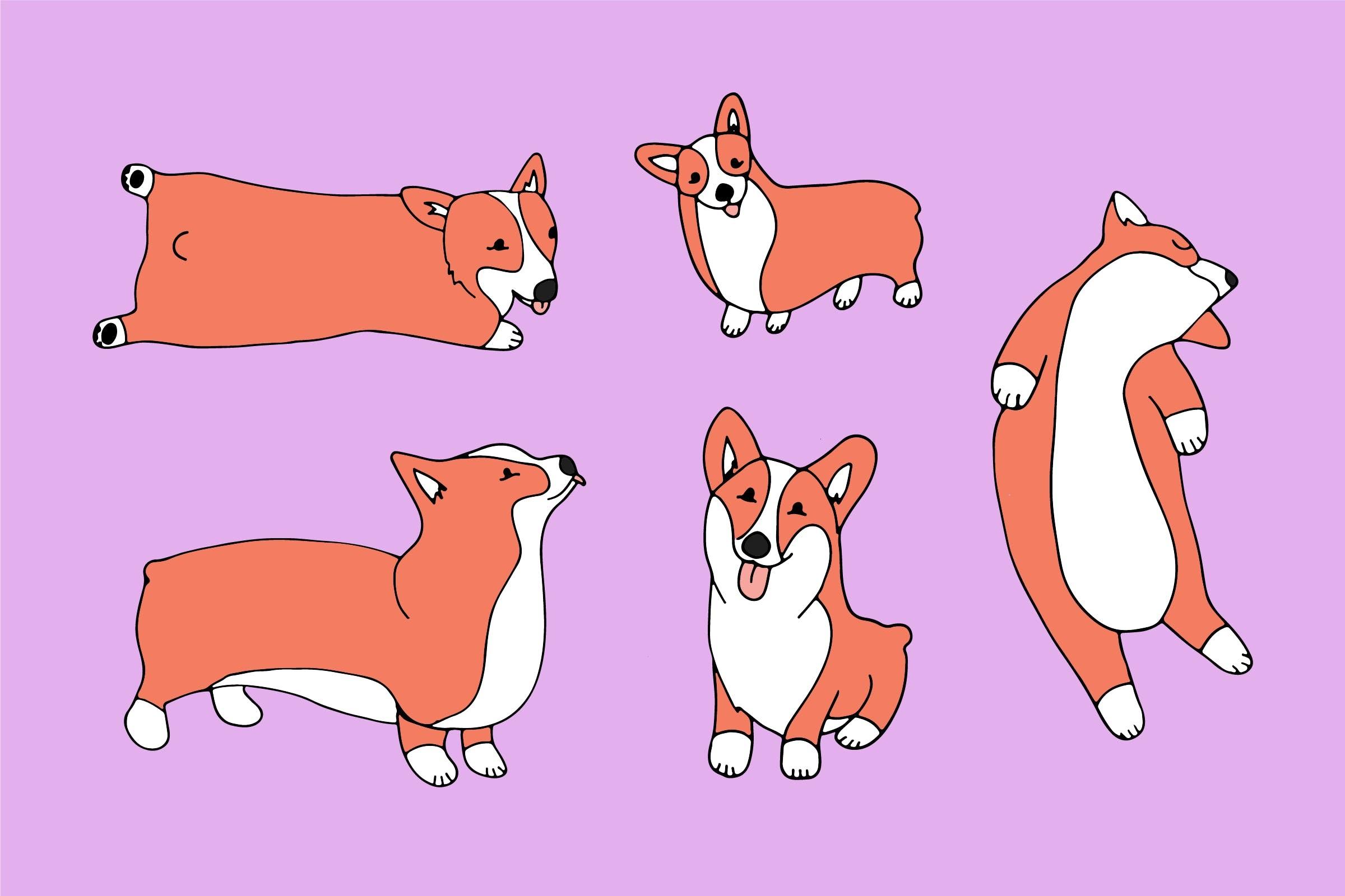 Chibi Corgi Wallpapers - Top Free Chibi Corgi Backgrounds - WallpaperAccess