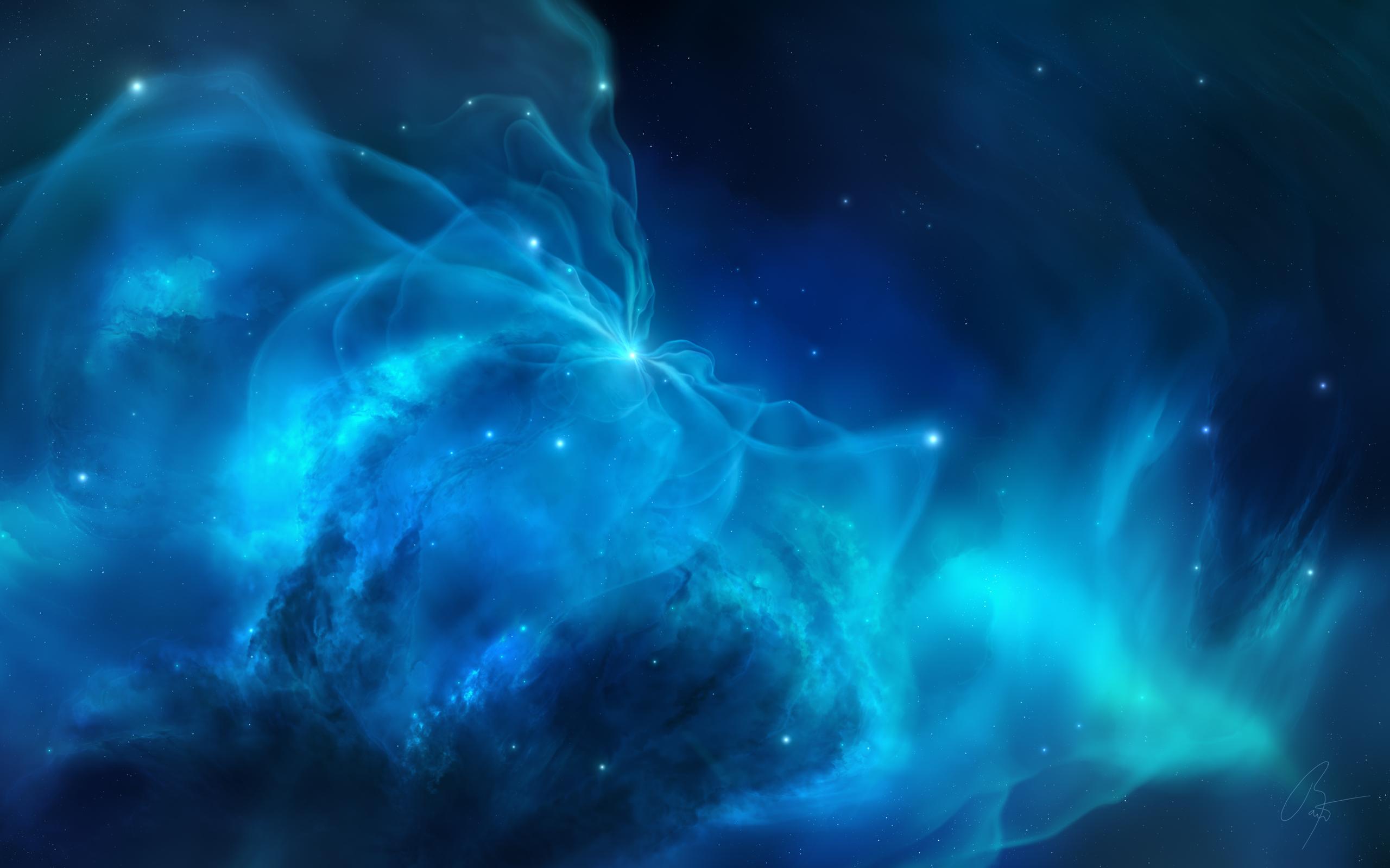 Blue Nebula Desktop Wallpapers - Top Free Blue Nebula Desktop ...