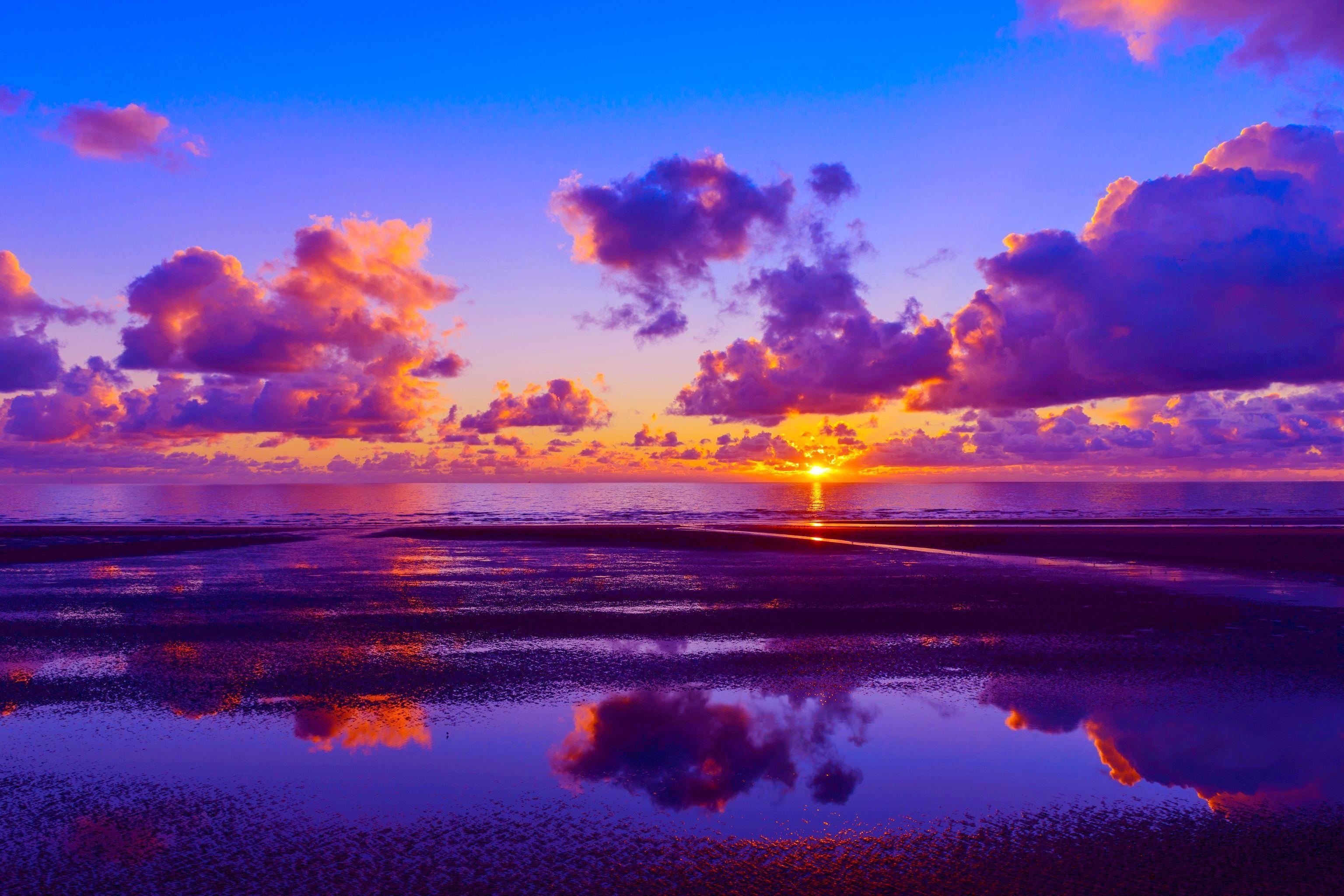 Colorful Ocean Sunset Wallpapers - Top Free Colorful Ocean Sunset ...