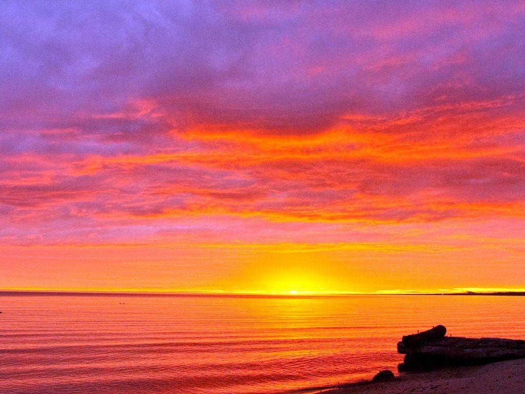 Colorful Ocean Sunset Wallpapers - Top Free Colorful Ocean Sunset ...